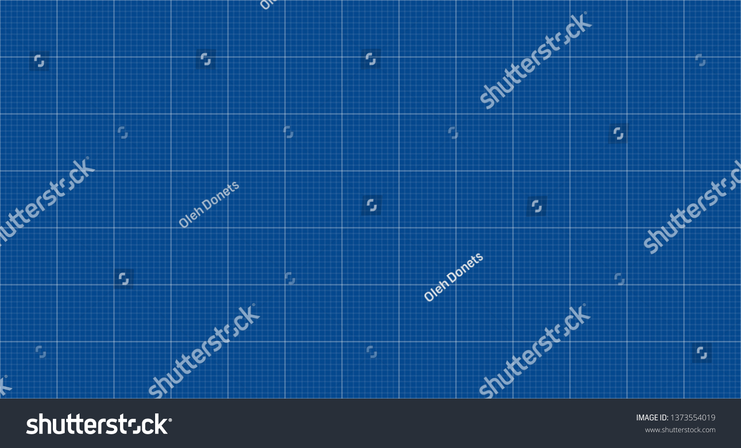 Blue Square Grid Backdrop Blueprint Vector Stock Vector (Royalty Free ...