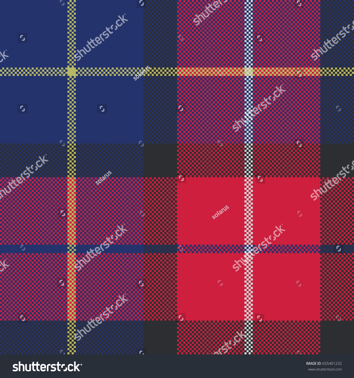 Blue Tartan Pixel Fabric Texture Seamless: Vector có sẵn (miễn phí bản ...