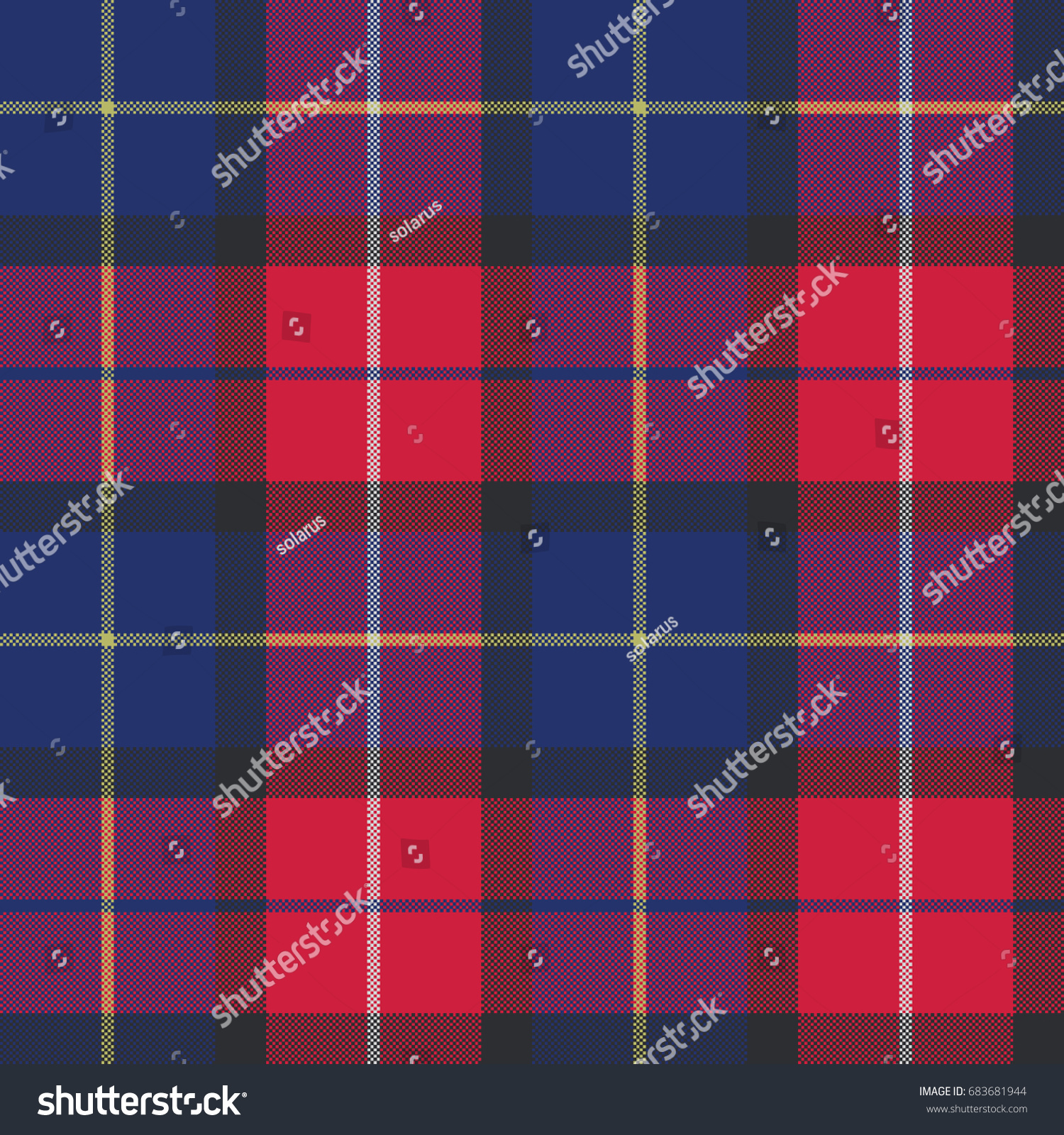 Blue Tartan Pixel Fabric Texture Seamless: เวกเตอร์สต็อก (ปลอดค่า ...
