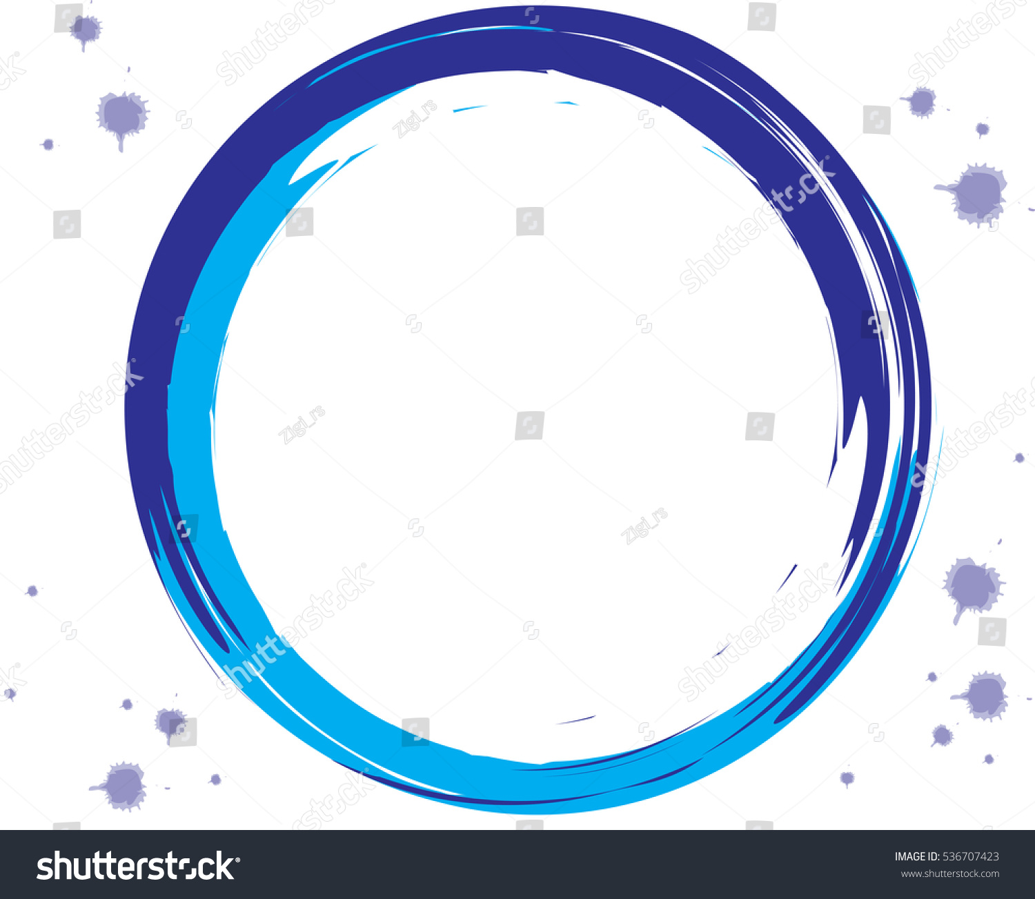Blue Textured Frame Stock Vector (Royalty Free) 536707423 | Shutterstock