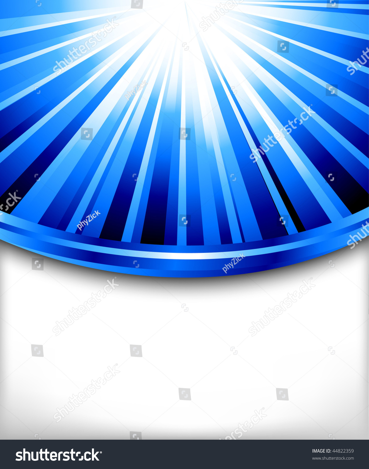 Blue Vector Card Template Clipart Stock Vector (Royalty Free) 44822359