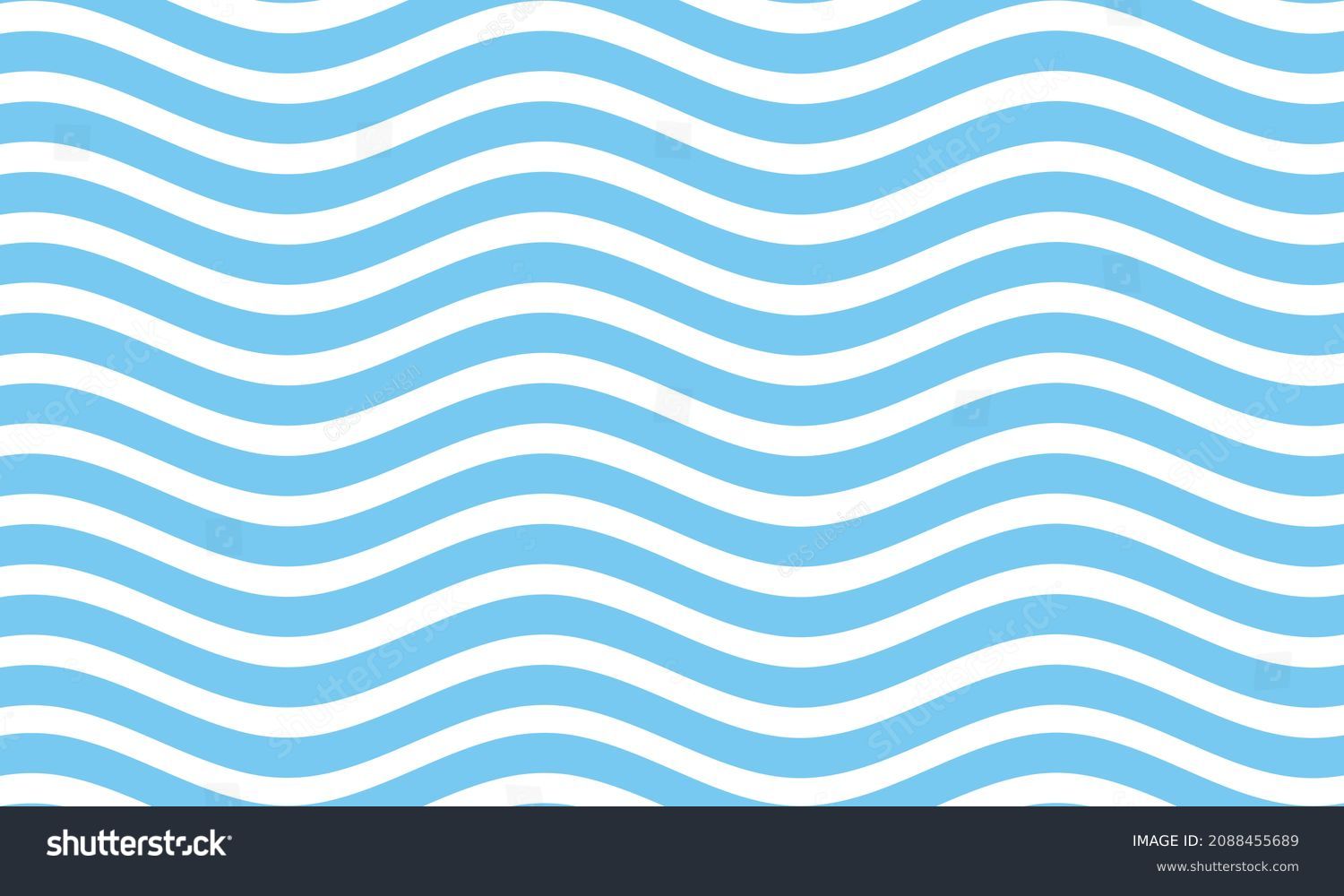 Blue Wave Background Thick Lines Stock Vector (Royalty Free) 2088455689 ...