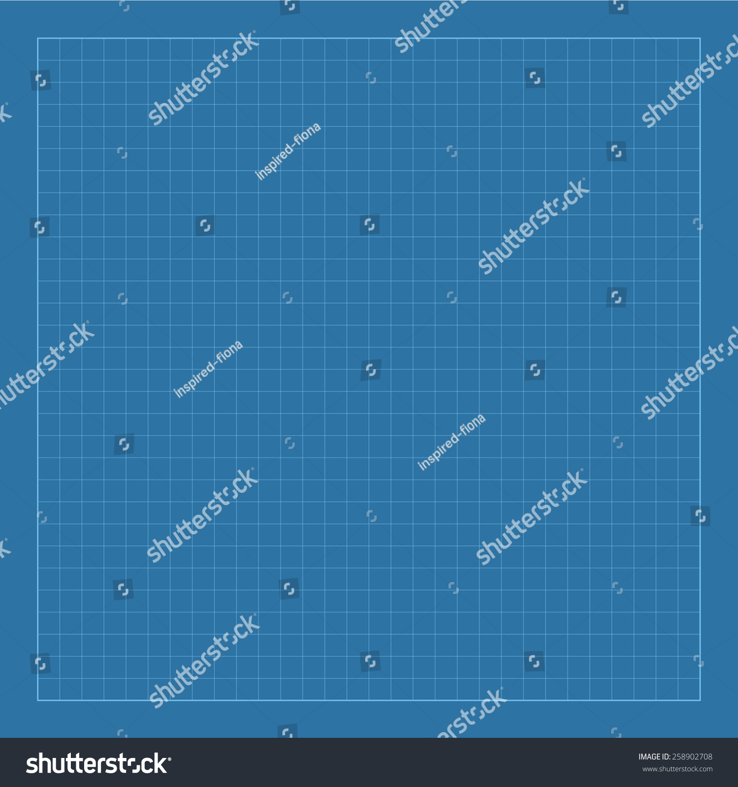 Blueprint Technical Grid Background Graphing Engineering Stock Vector ...