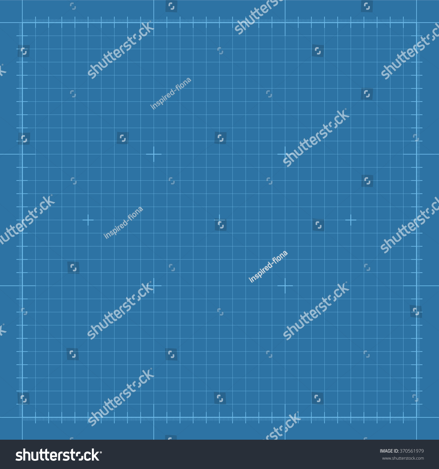 Blueprint Technical Grid Background Graphing Scale: เวกเตอร์สต็อก (ปลอด ...