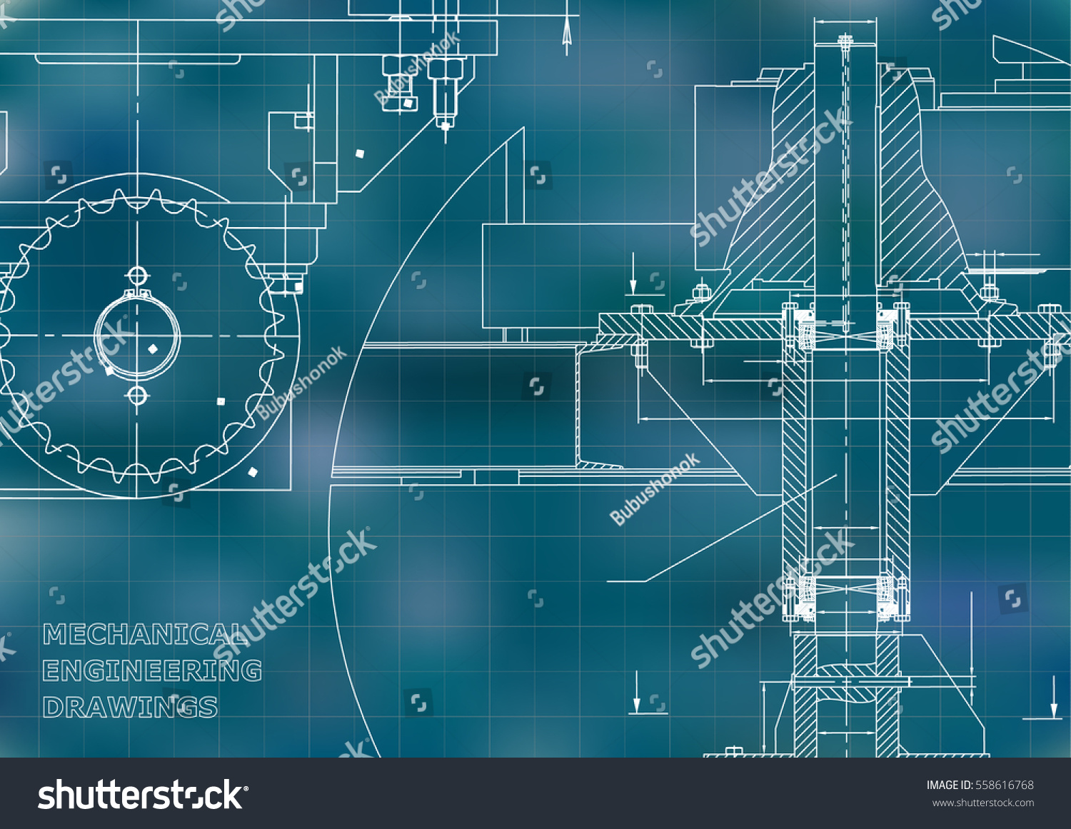 Blueprints Engineering Backgrounds Mechanical Engineering Drawings ...