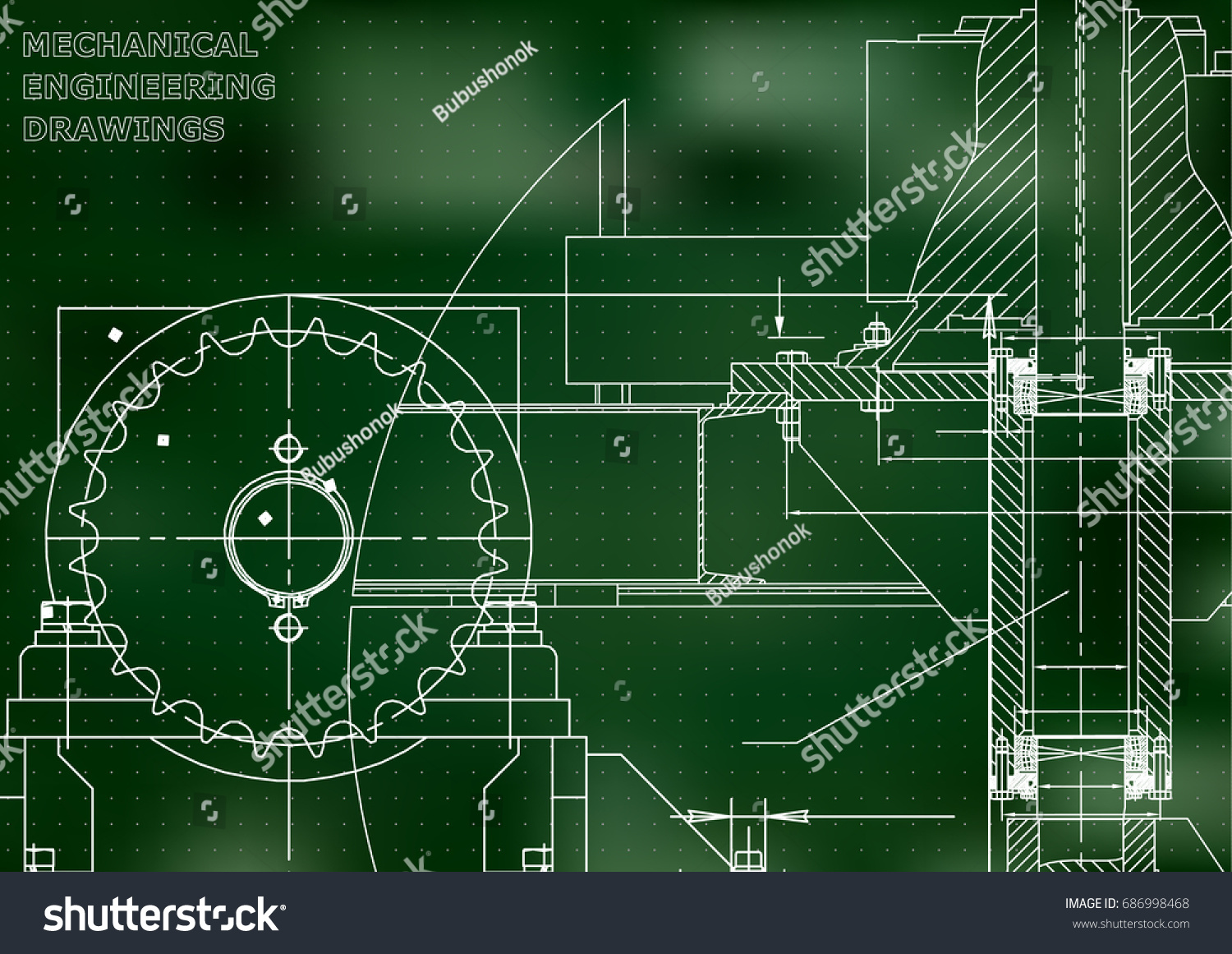 Blueprints Engineering Backgrounds Mechanical Engineering Drawings ...