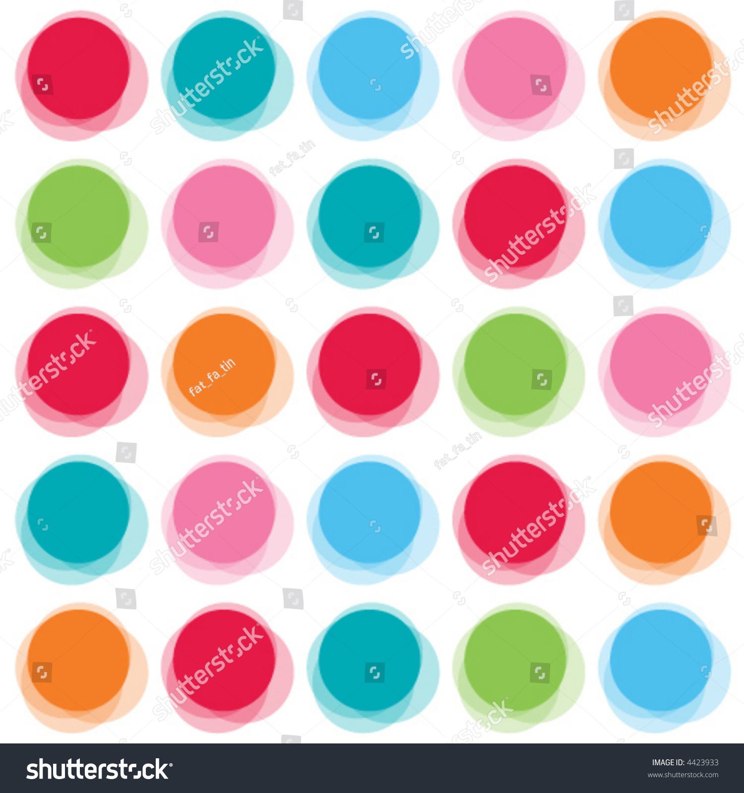 Blur Color Party Dots Vector Illustrated Stock Vector (Royalty Free ...