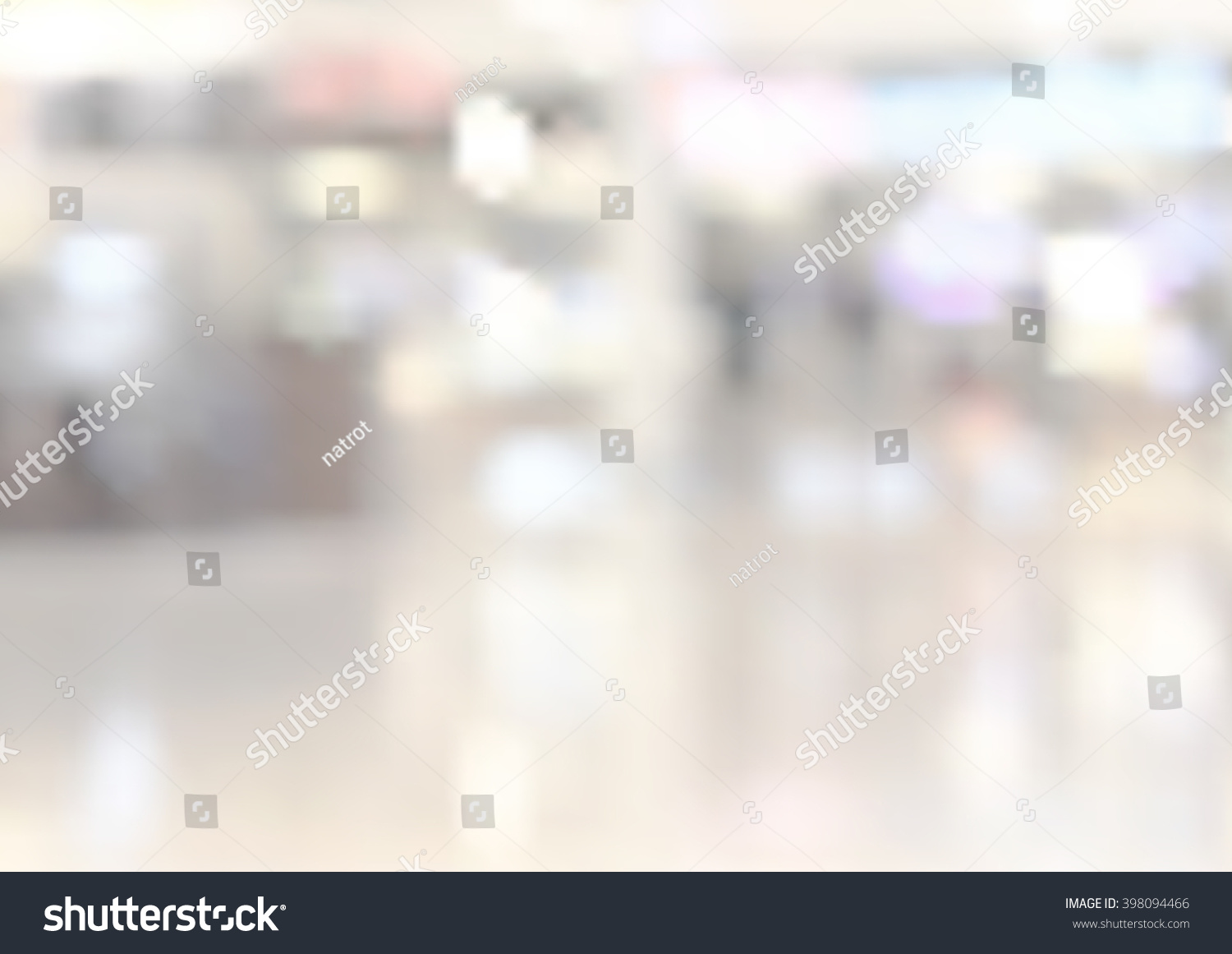 Blur Inside Shopping Mall Bokeh Light Stock Vector (Royalty Free ...