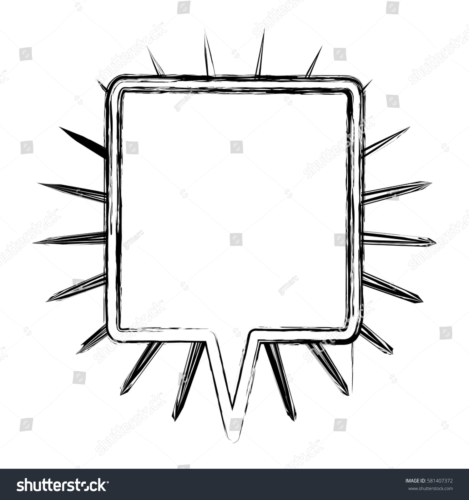 Blurred Silhouette Square Shape Dialog Box Stock Vector (Royalty Free ... Blurred Silhouette Square Shape Dialog Box Stock Vector (Royalty Free ...