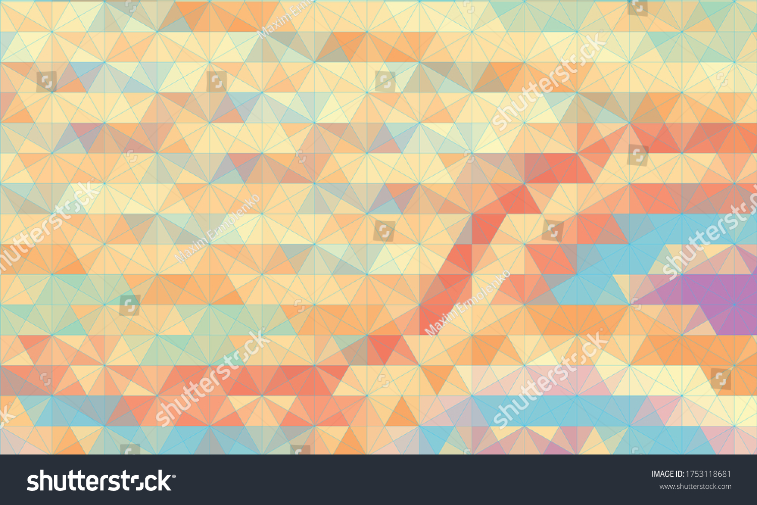 Blurry Background Honeycomb Grid Vector Abstract Stock Vector (Royalty ...