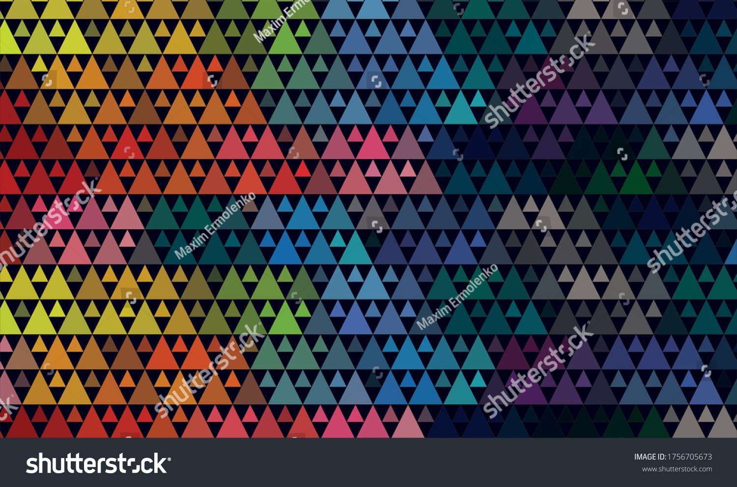 Blurry Background Triangle Grid Vector Abstract Stock Vector (Royalty ...