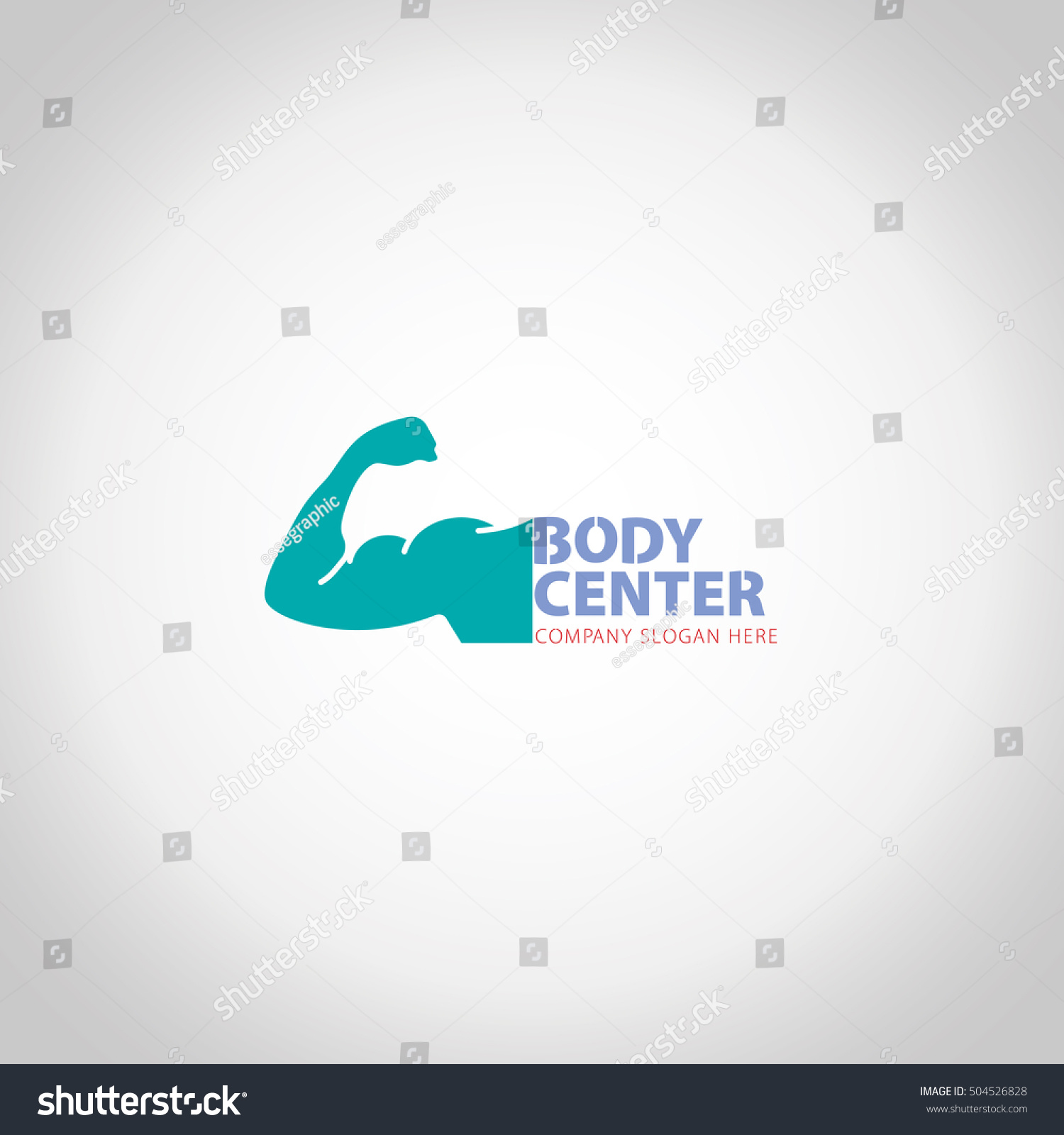 Body Center Logo Stock Vector (Royalty Free) 504526828
