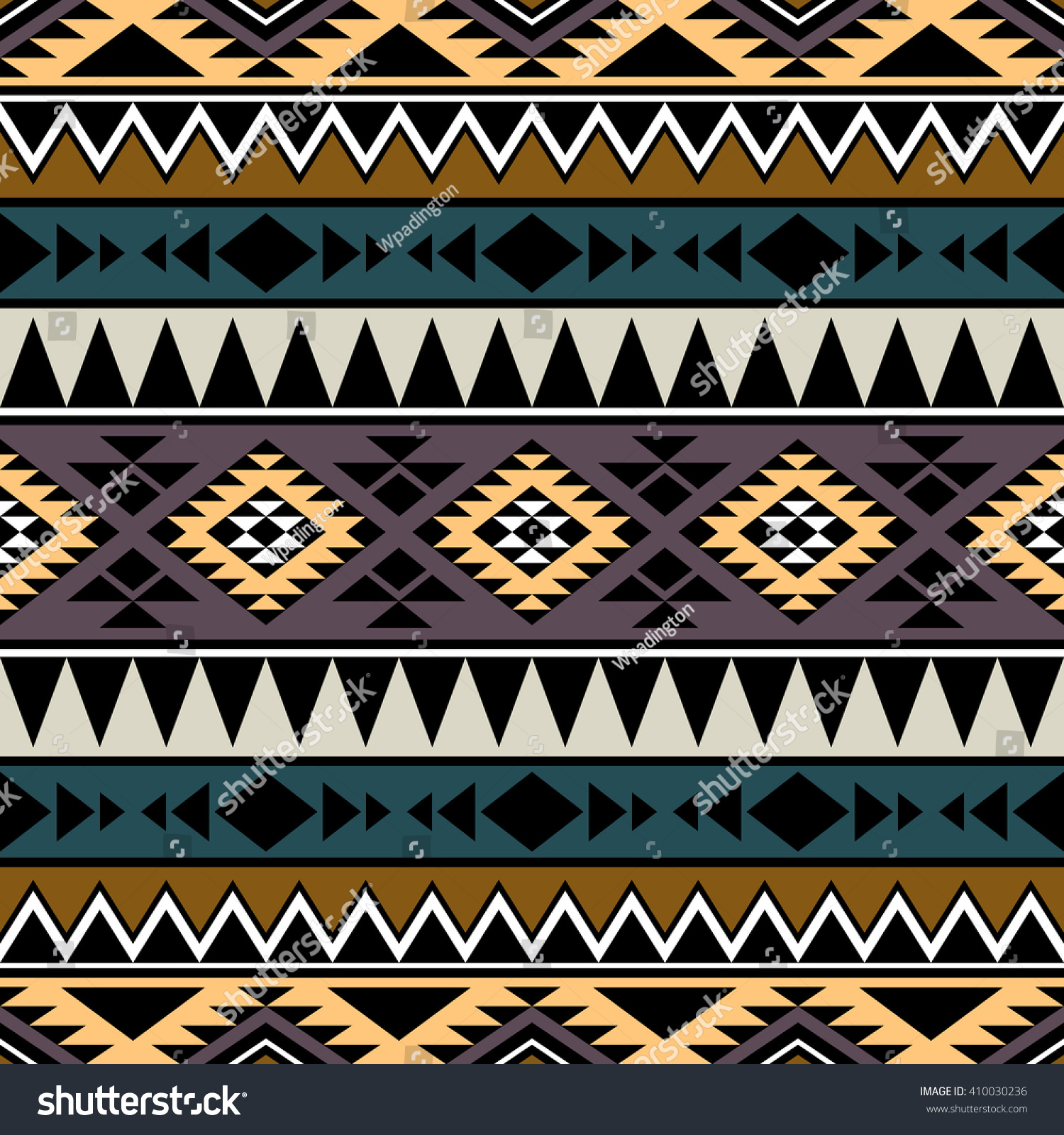 Boh Style Abstract Background Seamless Pattern Stock Vector (Royalty ...