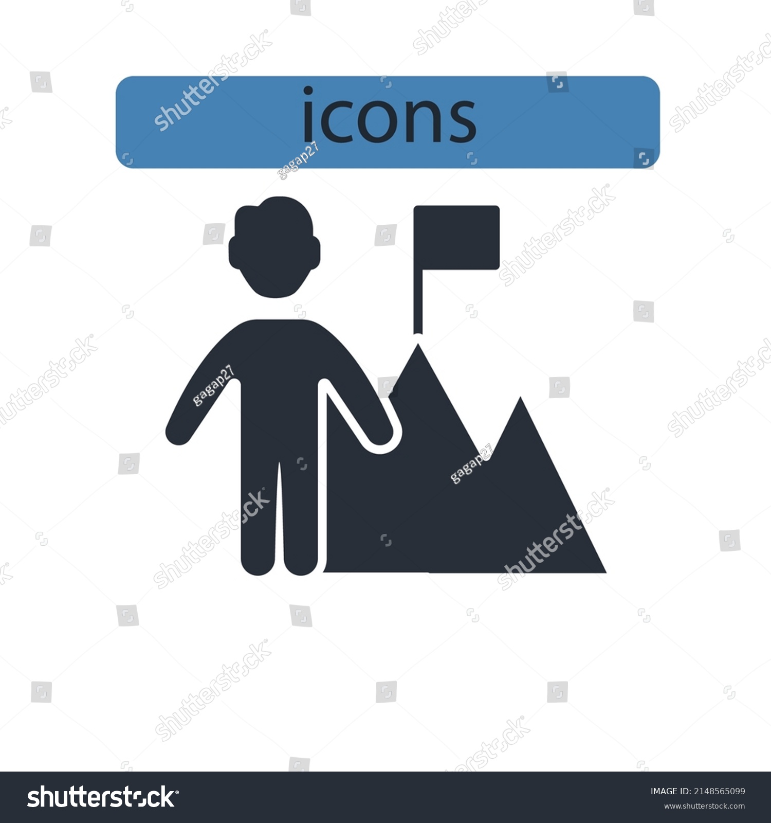 Boldness Icons Symbol Vector Elements Infographic Stock Vector (Royalty ...