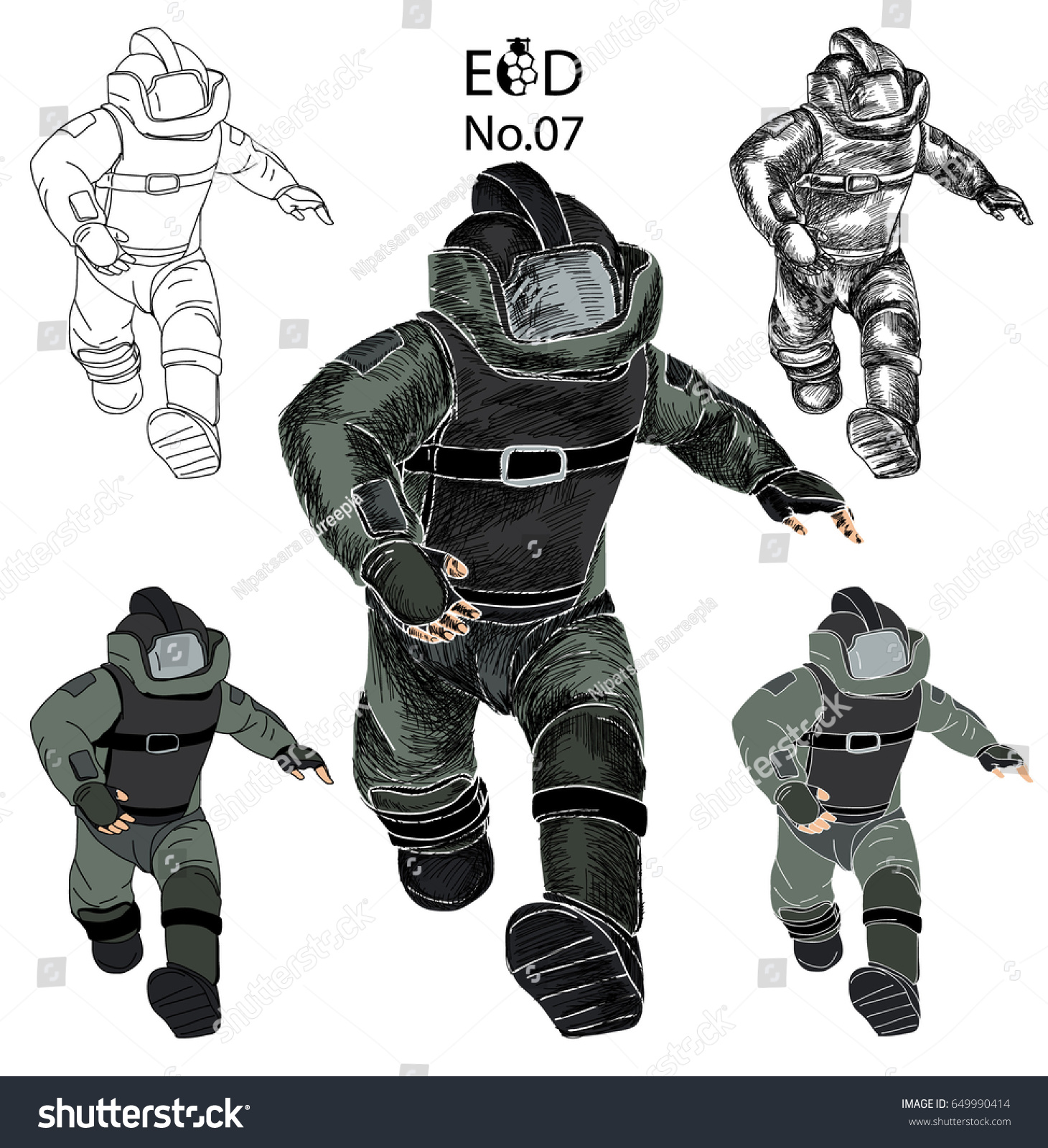 Bomb Disposal Expert Cartoon Vector Man 库存矢量图(免版税)649990414 | Shutterstock Bomb Disposal Expert Cartoon Vector Man 库存矢量图(免版税)649990414 | Shutterstock