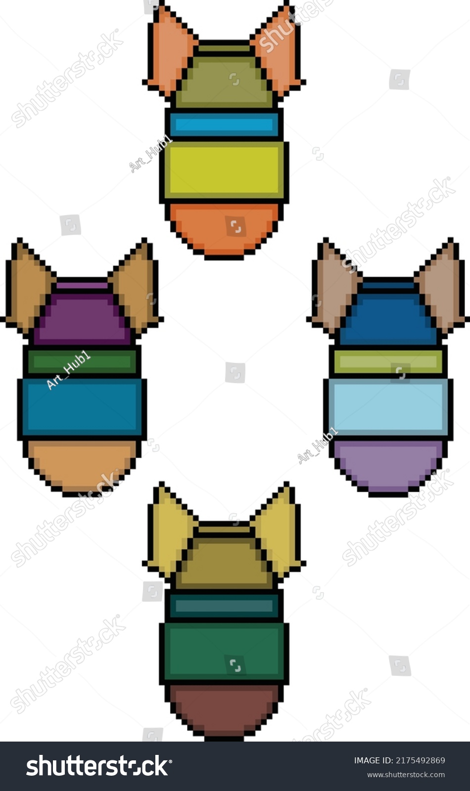 Bomb Pixel Art Set Explosion Pixel Stock Vector (Royalty Free ...