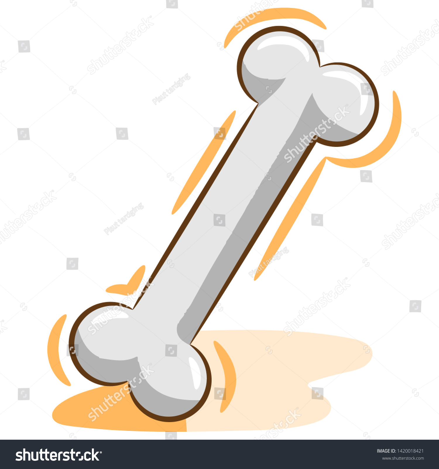 Bone Vector Graphic Design Clipart: เวกเตอร์สต็อก (ปลอดค่าลิขสิทธิ์ ...