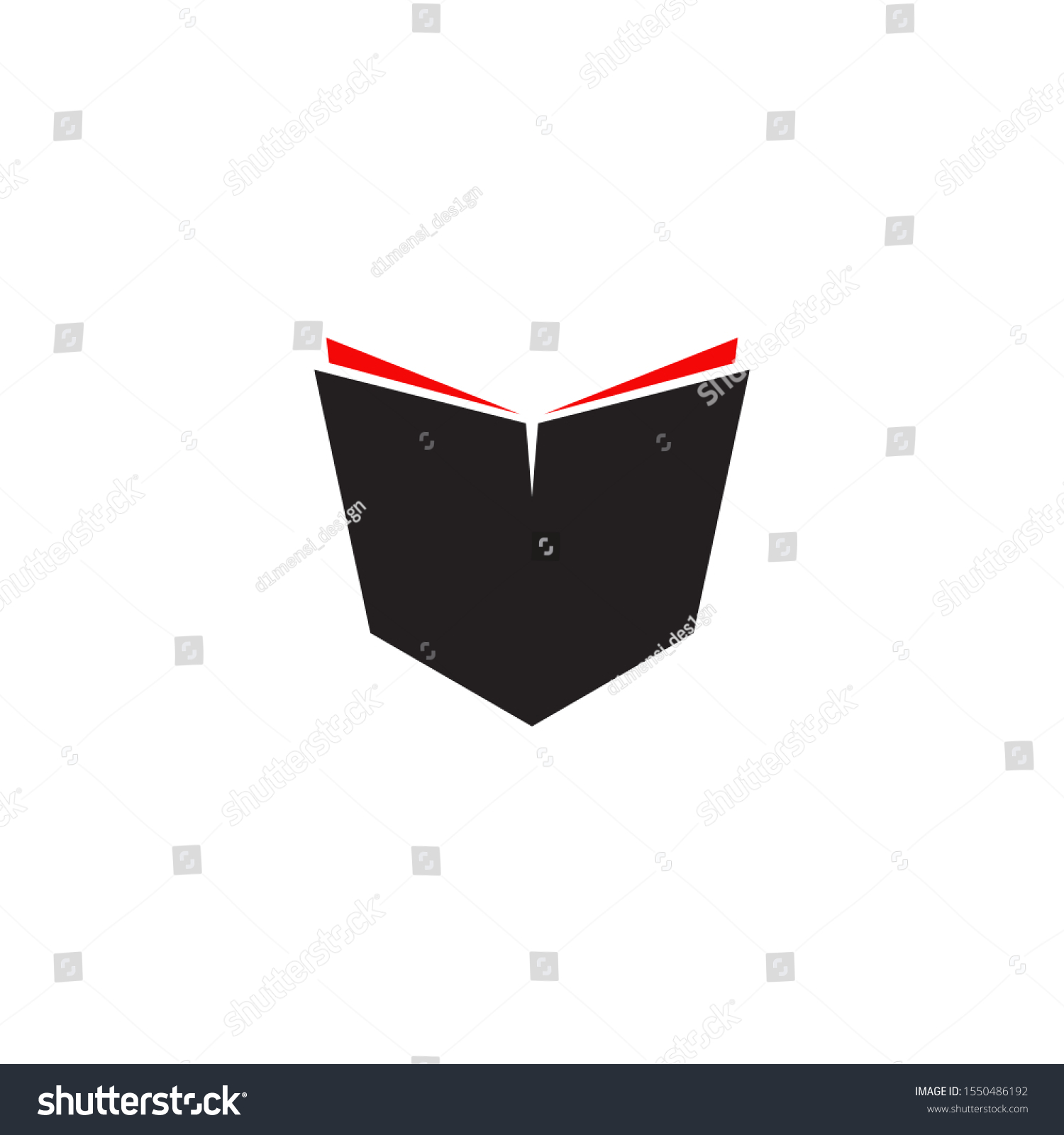 Book Logo Design Inspiration Vector Template Stock Vector (Royalty Free ...
