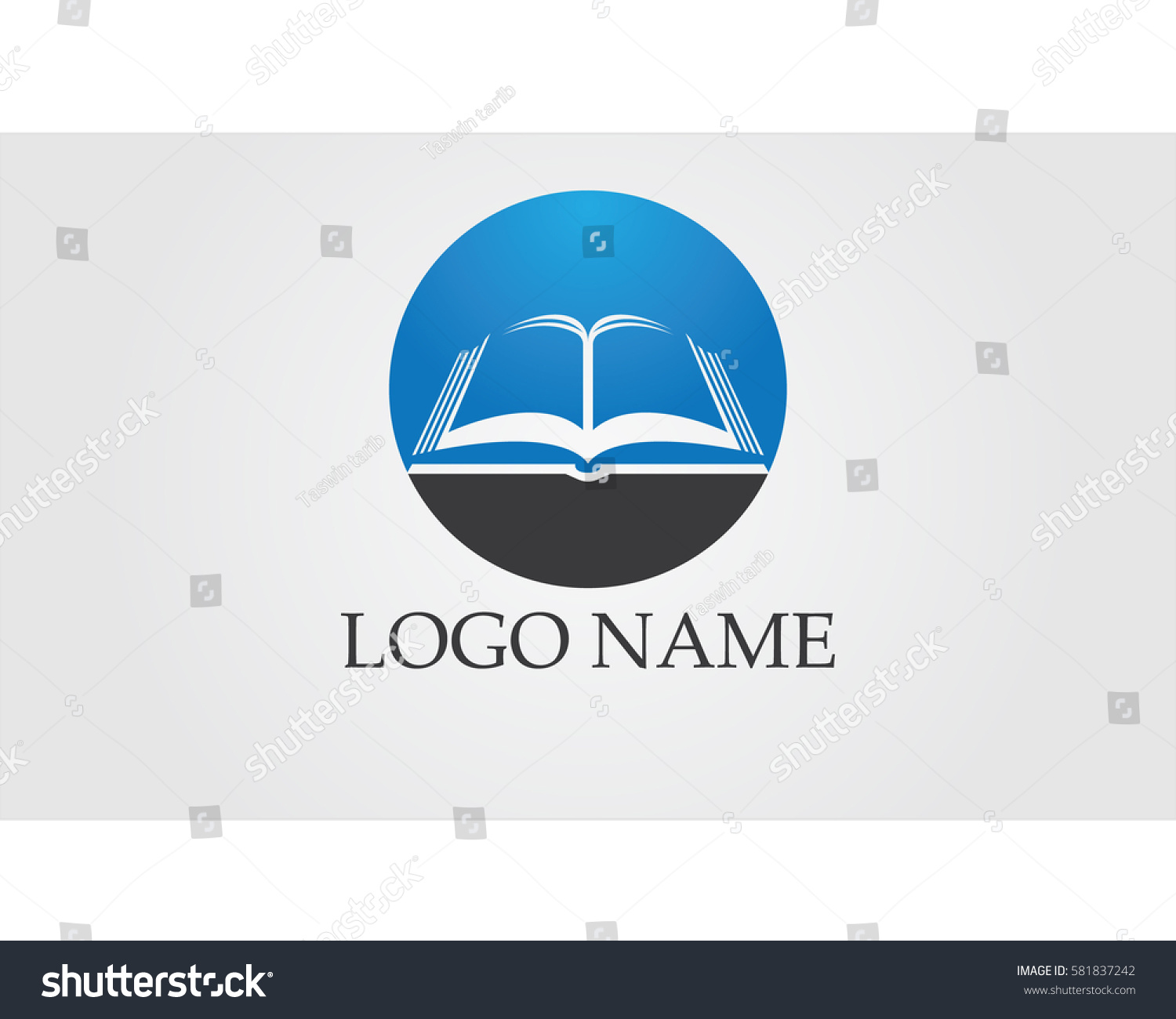 Book Logo Vector Icons Template 库存矢量图（免版税）581837242 | Shutterstock