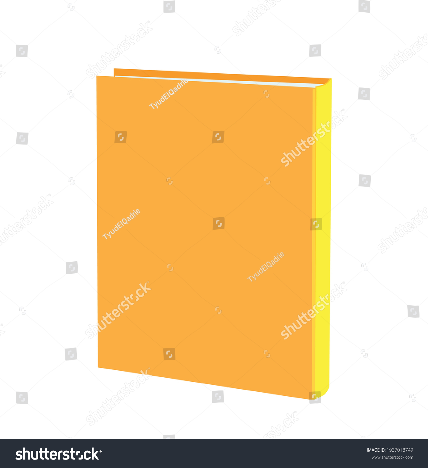 Book Vector Illustration White Background: เวกเตอร์สต็อก (ปลอดค่า ...