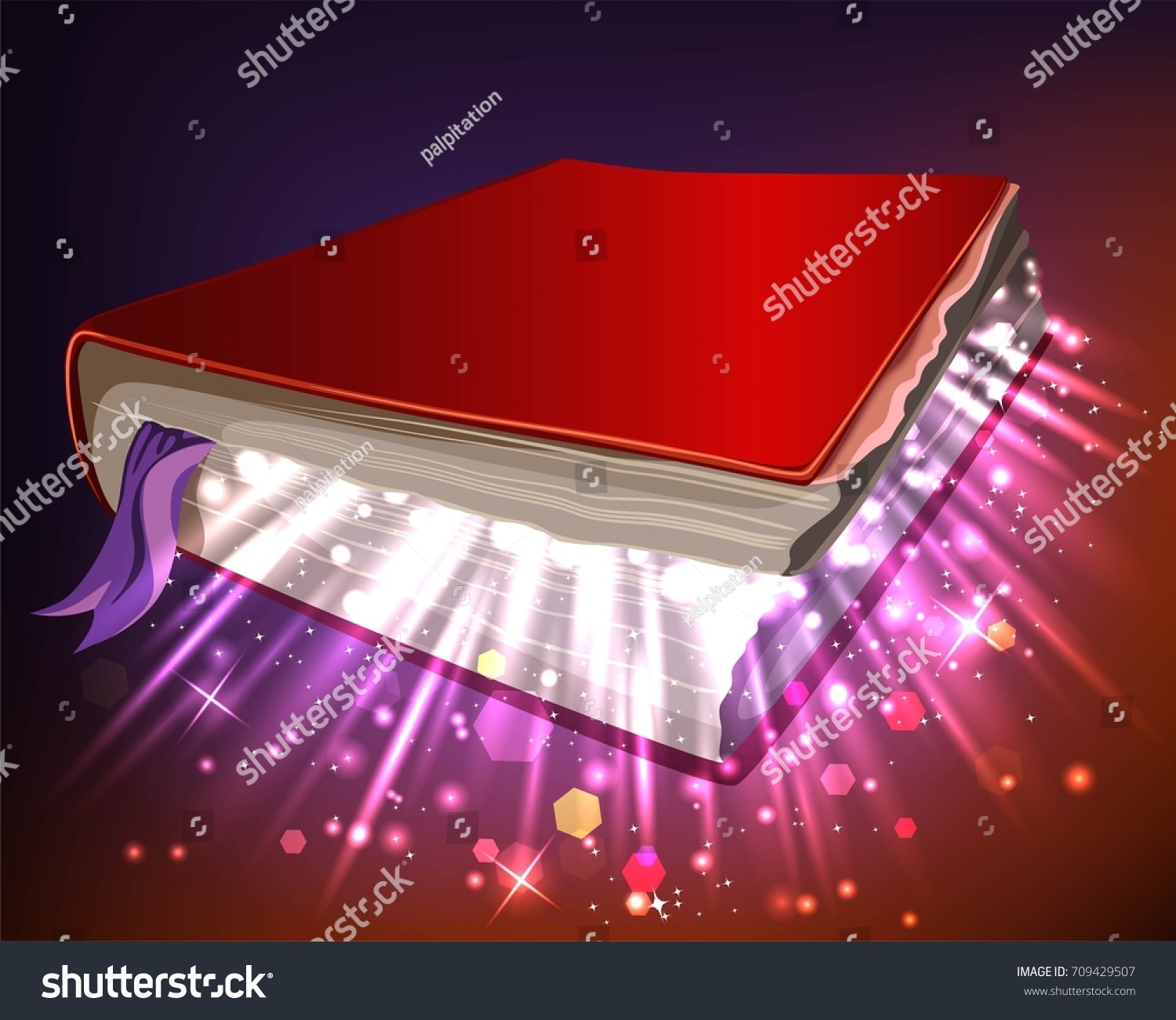 Book Magic Powers Stock Vector (Royalty Free) 709429507 | Shutterstock