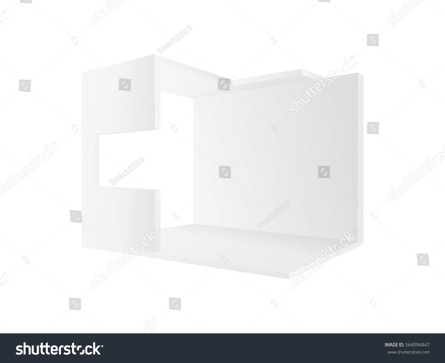 Booth Design Event On White Background: Vector có sẵn (miễn phí bản ...
