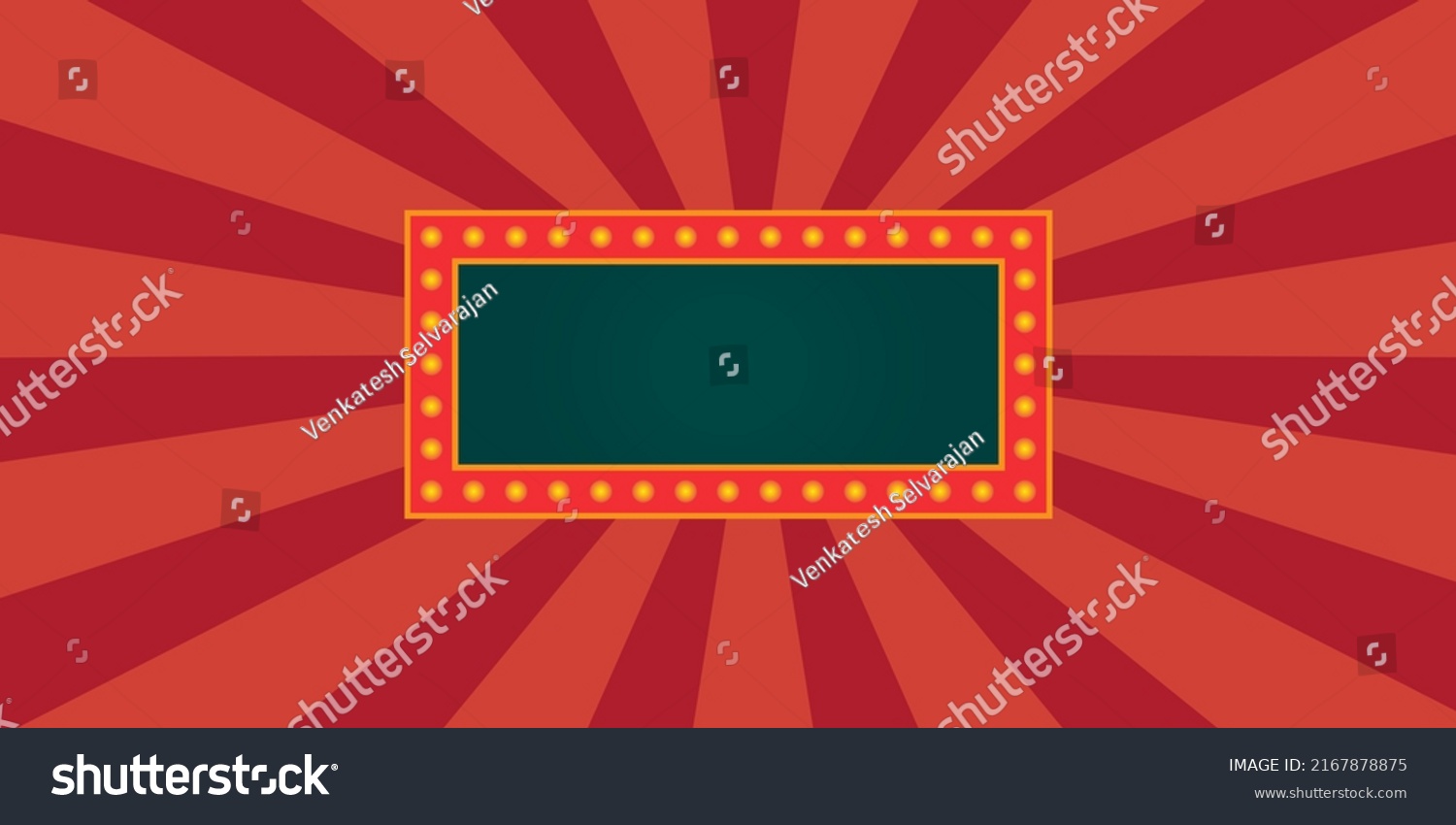 Border Frames Labels Bulb Sunburst Vector Stock Vector (Royalty Free ...