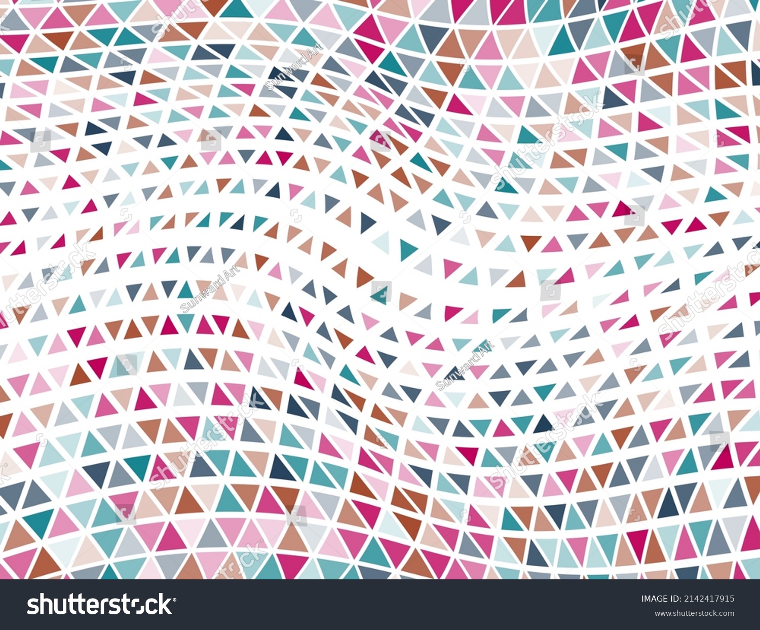 Border Triangles Halftone Background Fade Triangular Stock Vector ...