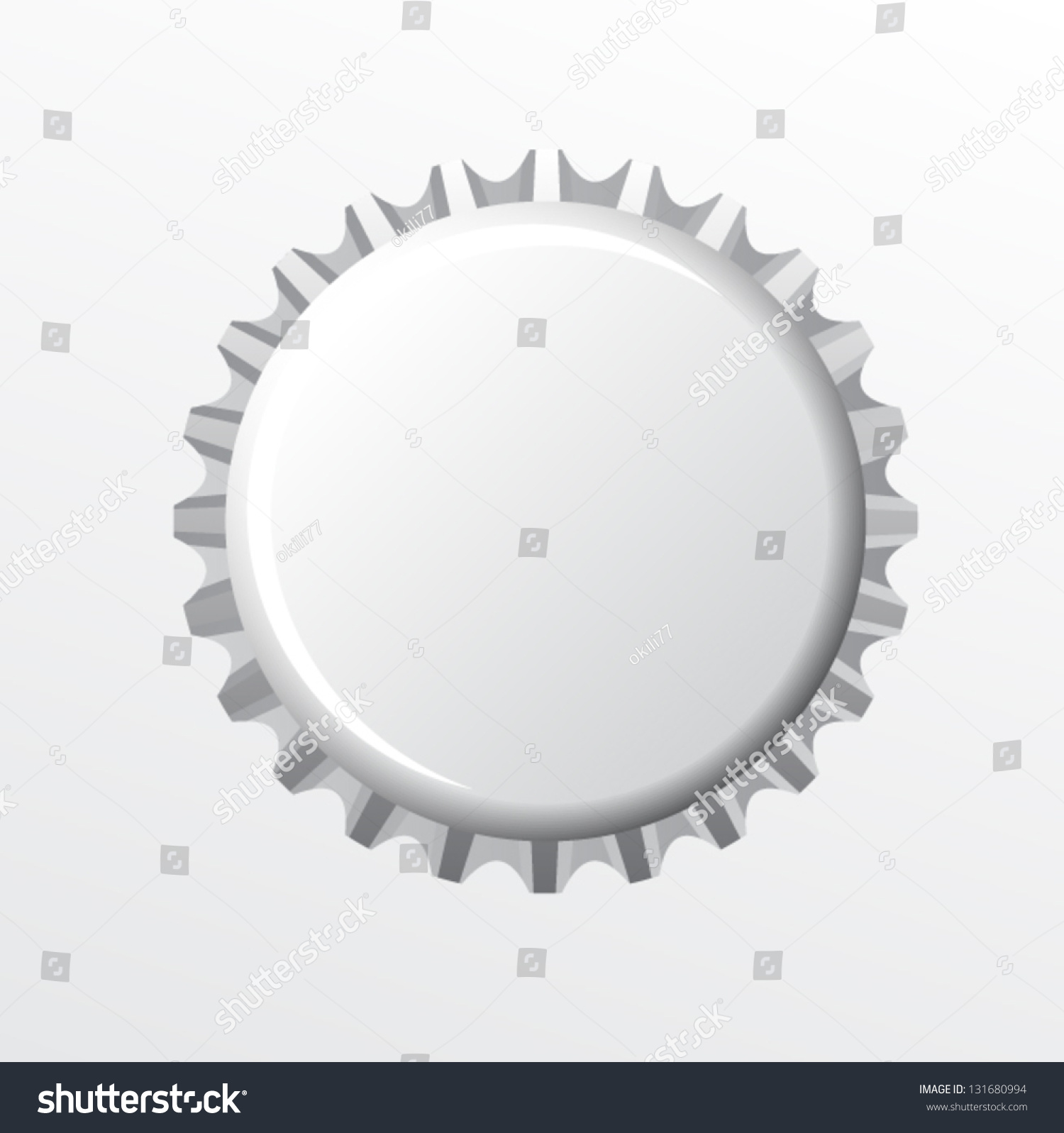 Bottle Cap Vector Stock Vector (Royalty Free) 131680994 | Shutterstock
