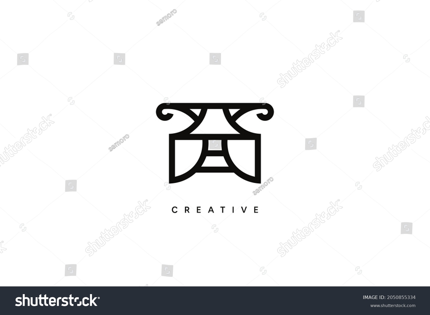 Boutique Homes Logo Design Creative Vector Stock Vector (Royalty Free ...