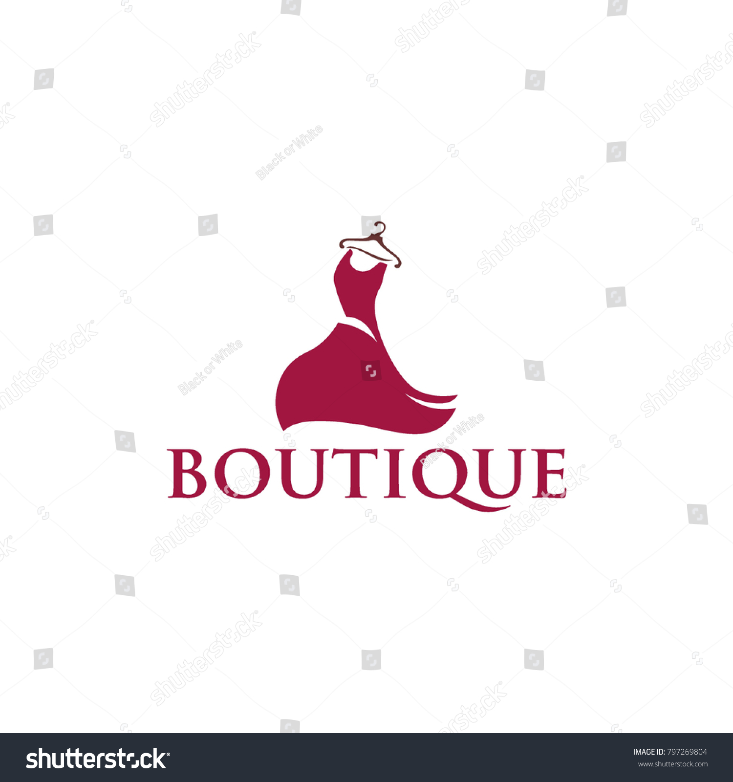 Boutique Logo Design Stock Vector (Royalty Free) 797269804 | Shutterstock