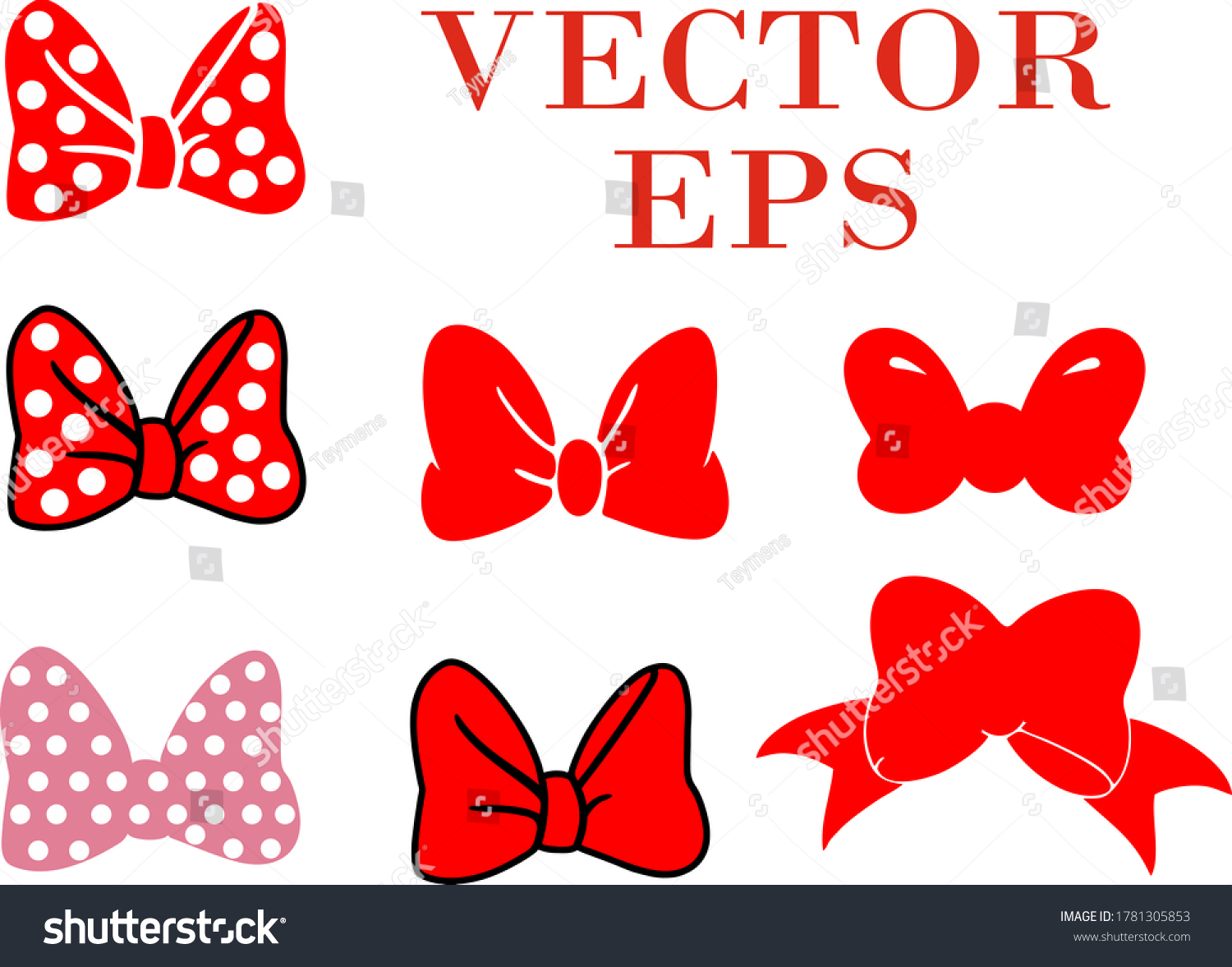 116 Minnie mouse vector Images, Stock Photos & Vectors | Shutterstock