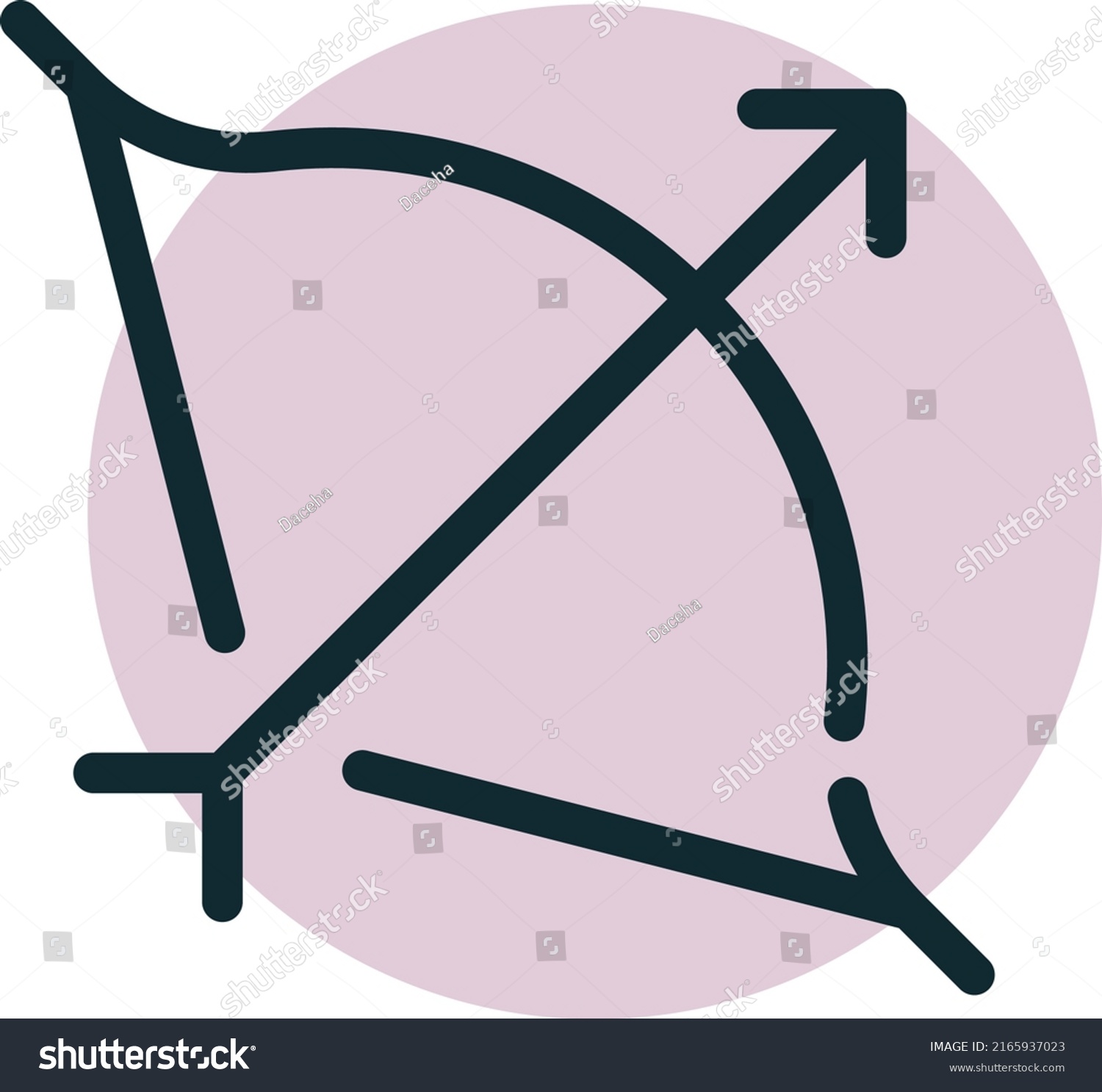 Bow Vector Website Symbol Icon Presentation Stock Vector (Royalty Free ...