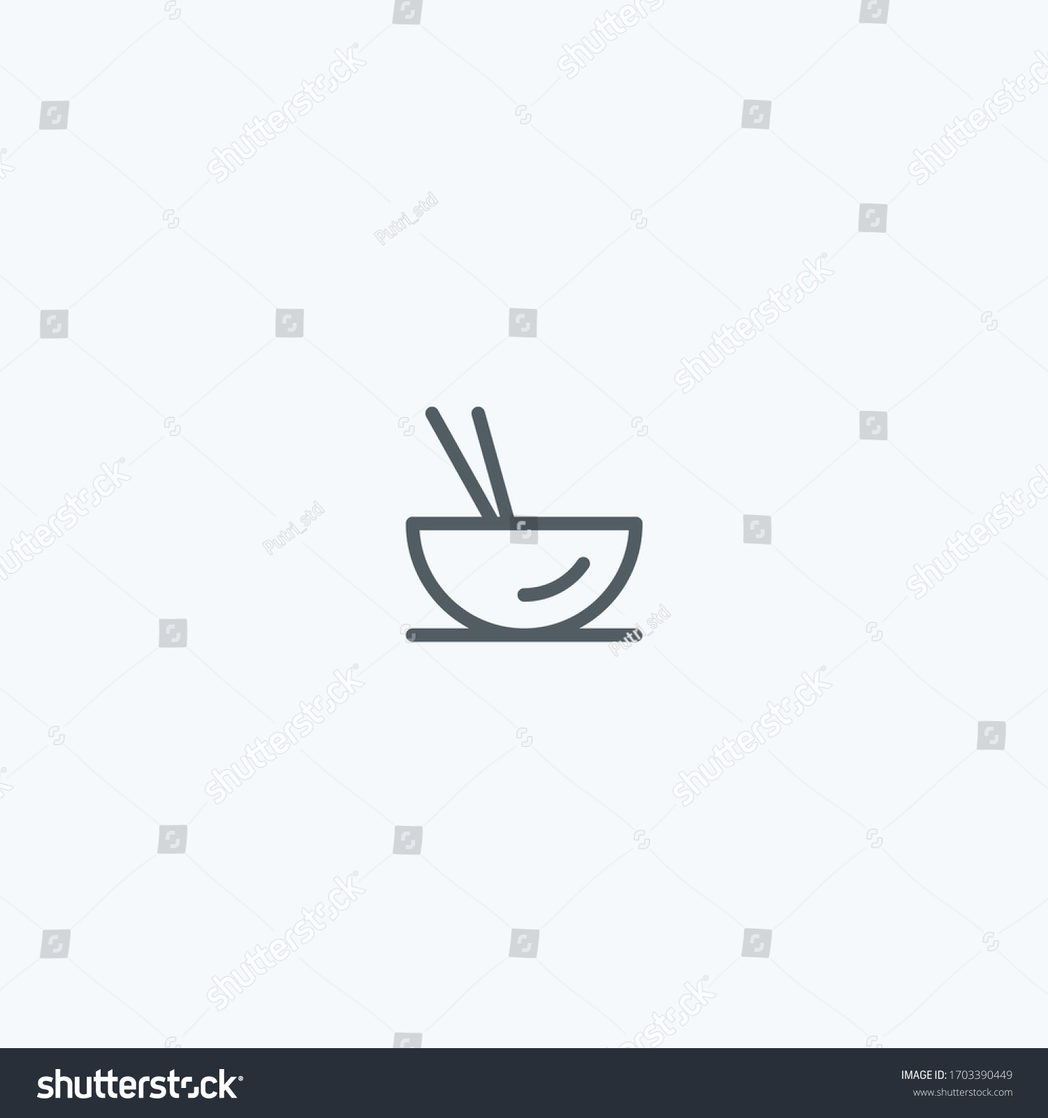 Bowl Logo Design Template Vector: เวกเตอร์สต็อก (ปลอดค่าลิขสิทธิ์ ...