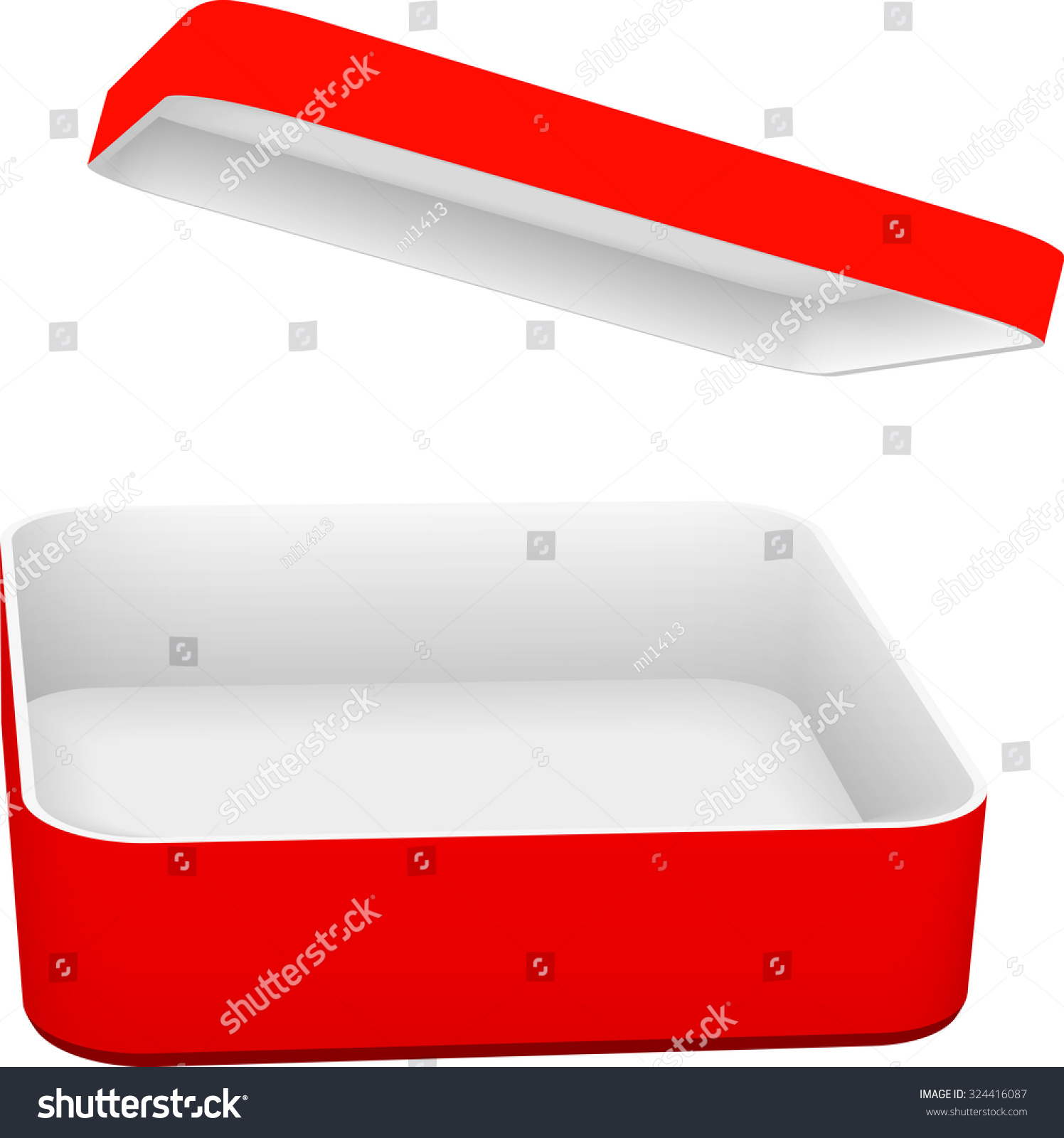 Box Abstract Vector Illustration Isolated Eps Stock Vector (Royalty ...