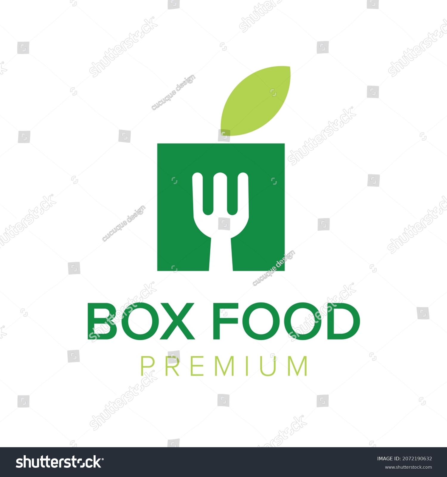 Box Food Logo Icon Vector Template Stock Vector (Royalty Free ...