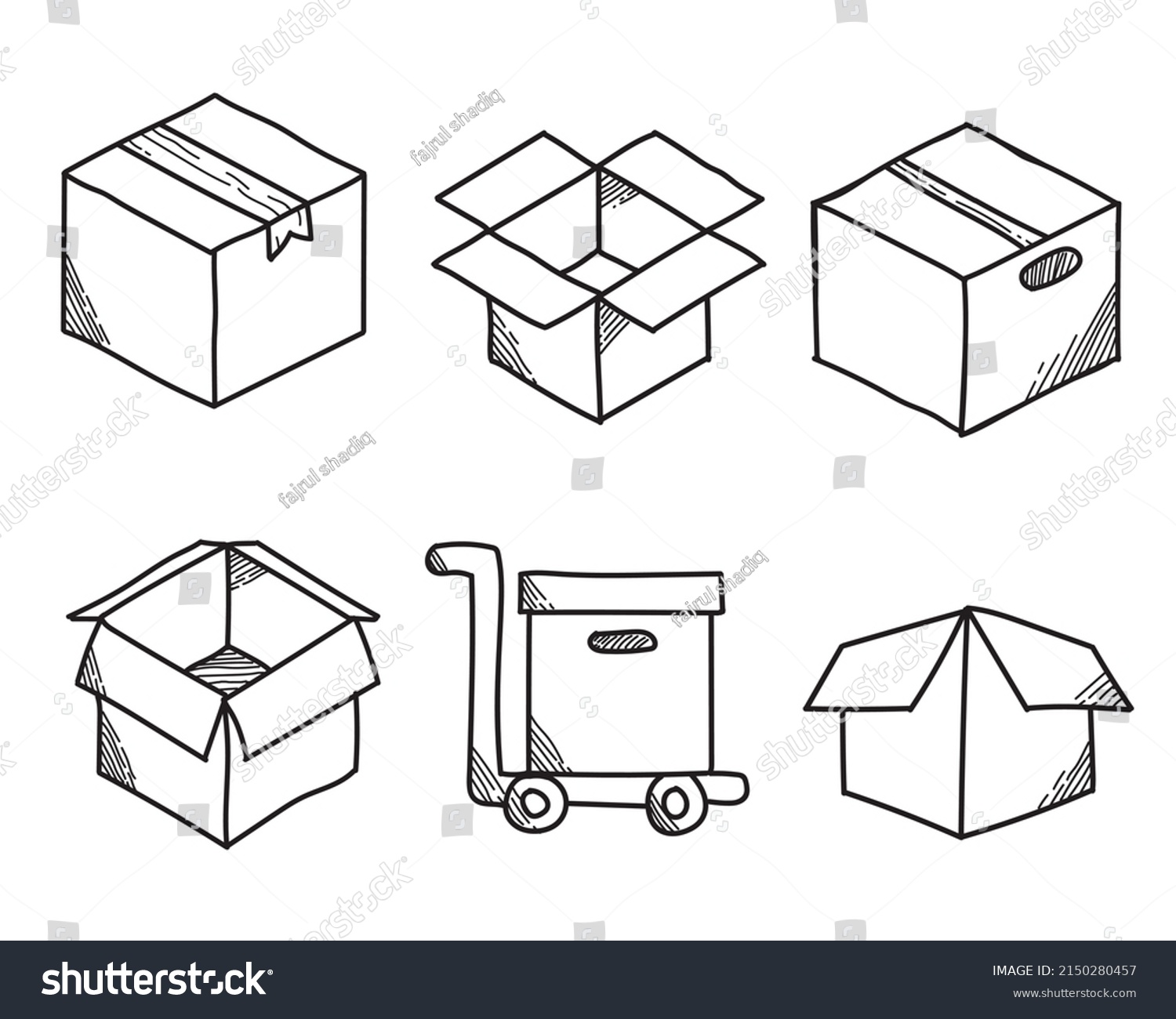 Box Illustration Transparant Background Vector 4k Stock Vector (Royalty ...