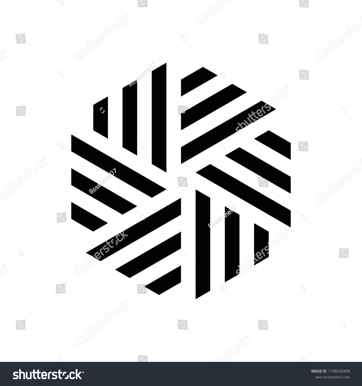 Box Logo Square Icon Triangle Vector Stock Vector (Royalty Free ...