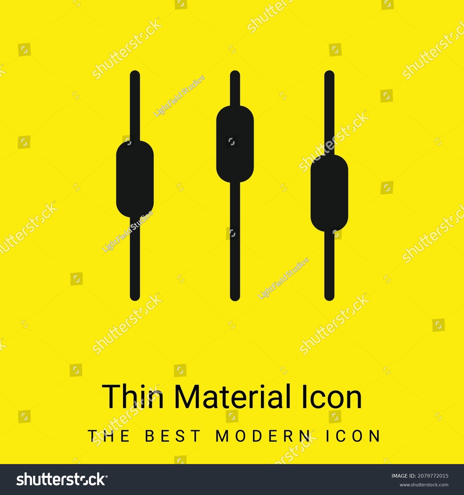 Box Plot Chart Interface Symbol Minimal Stock Vector (Royalty Free ...
