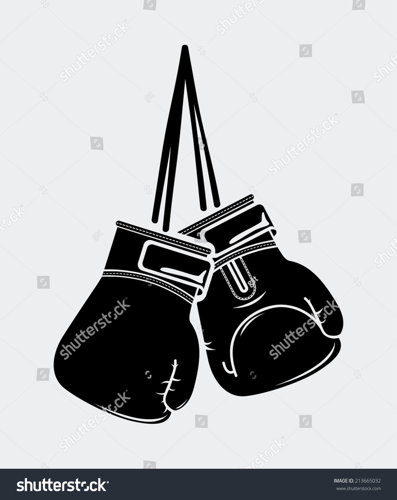 2,878 Hanging boxing gloves vector Images, Stock Photos & Vectors ...