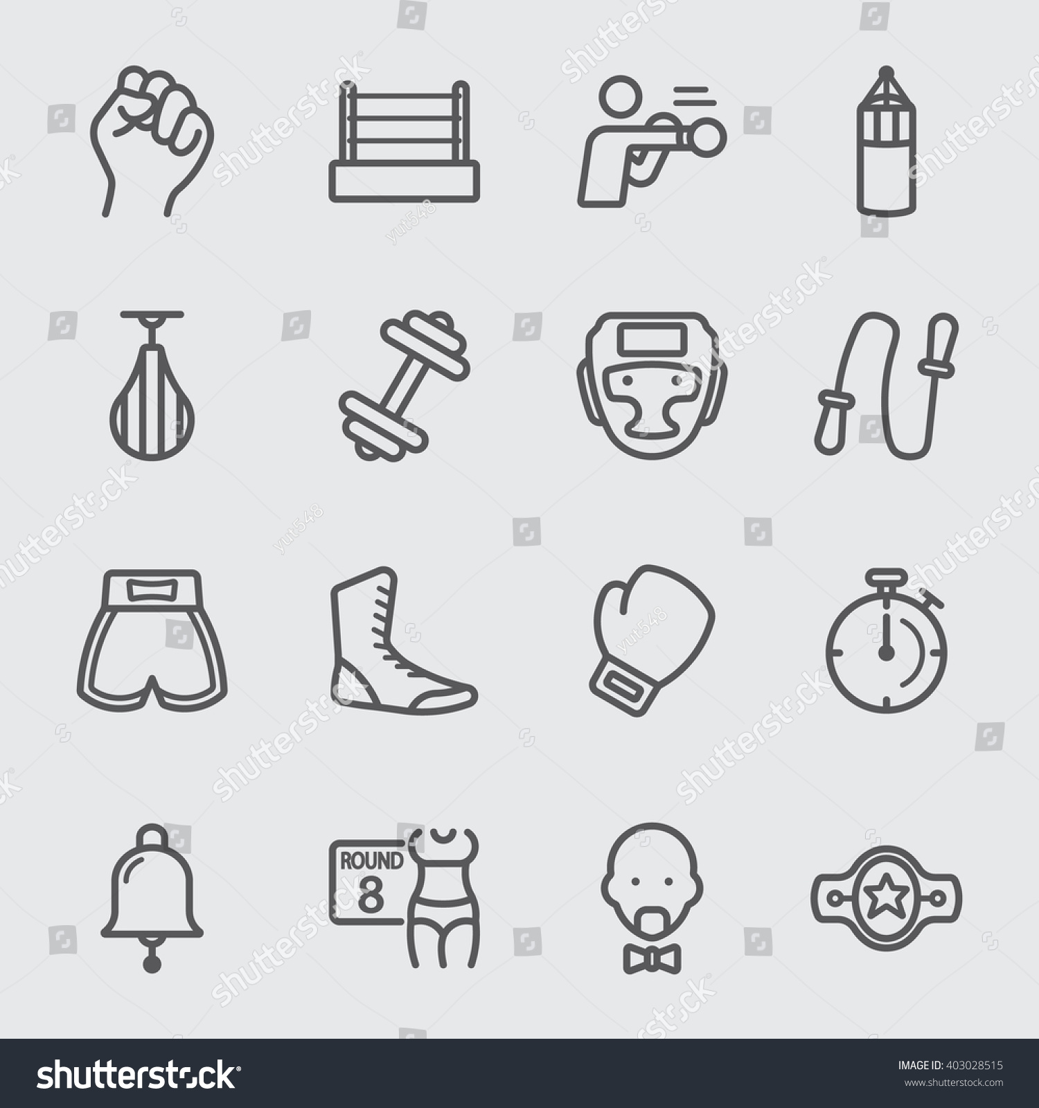 73,828 Boxing icons Images, Stock Photos & Vectors | Shutterstock
