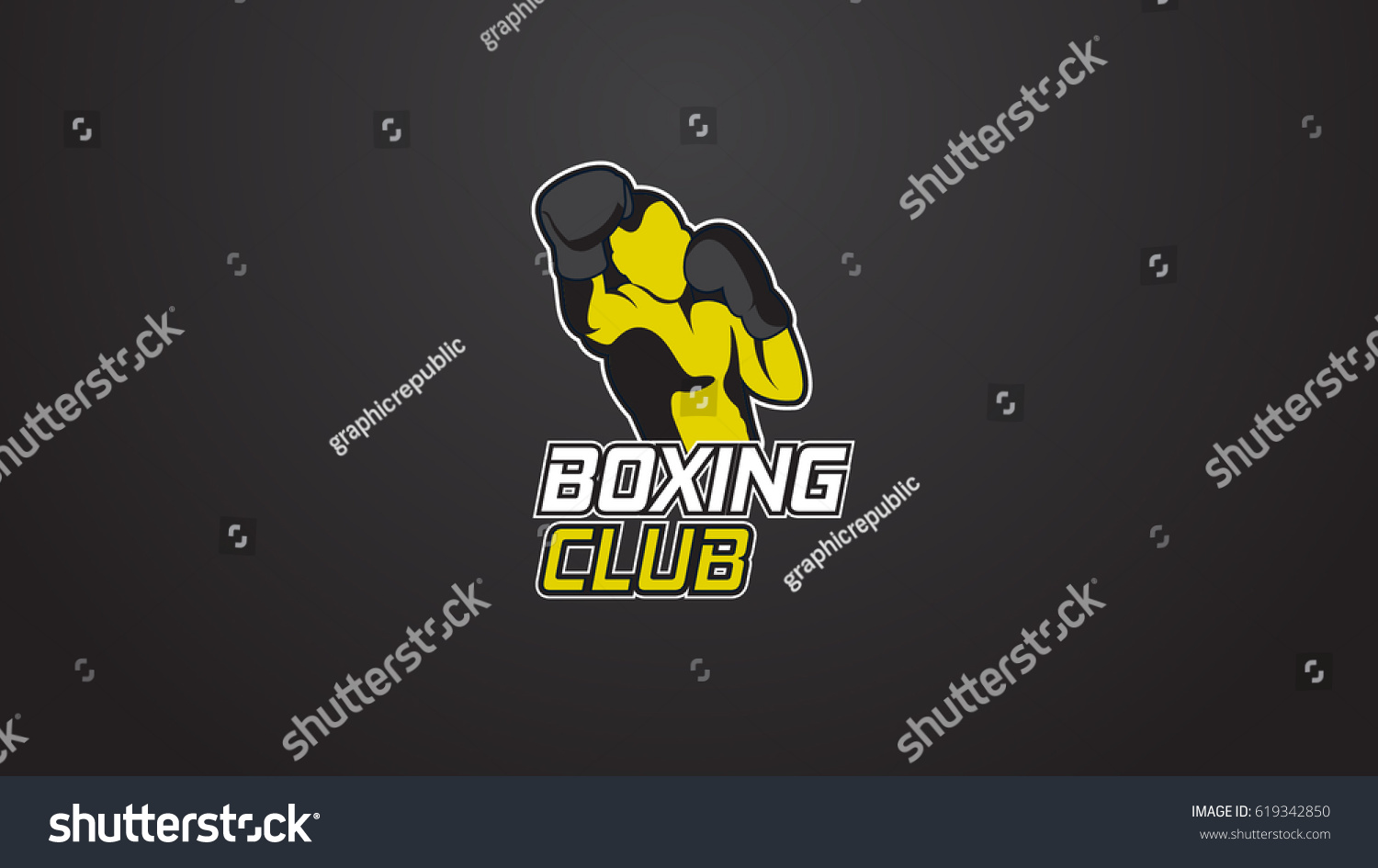 Boxing Logo Stock Vector (Royalty Free) 619342850 | Shutterstock