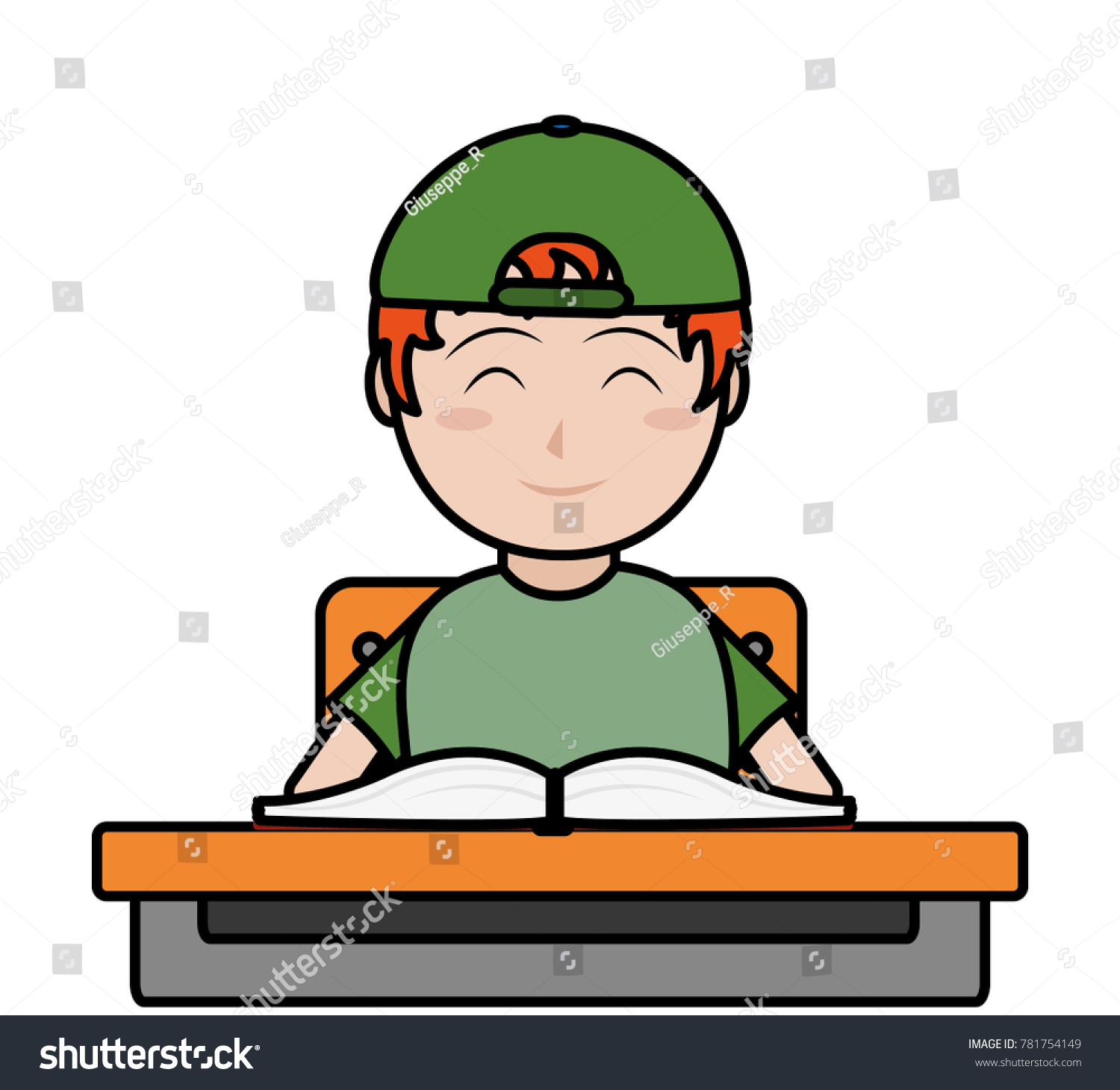 Boy Book Design Stock Vector (Royalty Free) 781754149 | Shutterstock