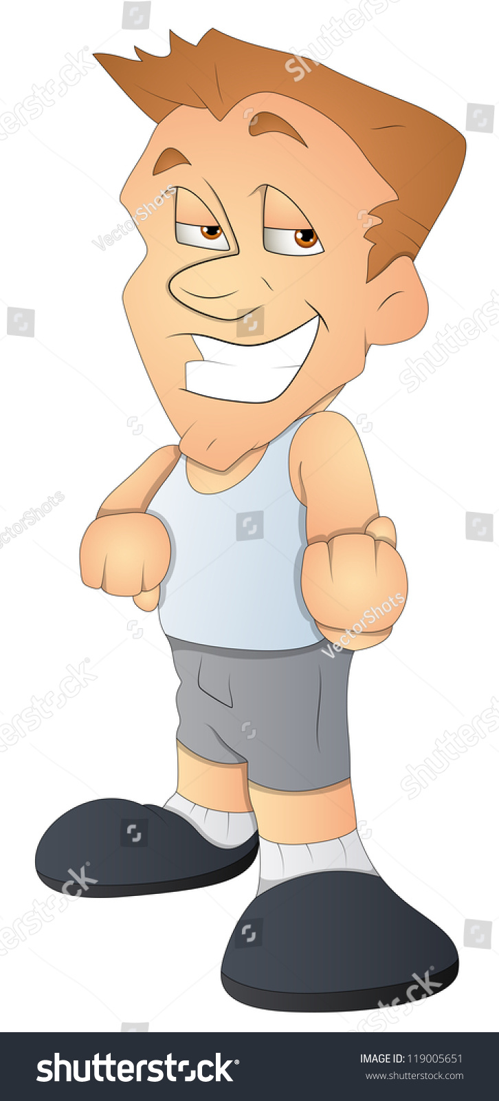 Boy Cartoon Character Vector Illustration Stock Vector (Royalty Free ...