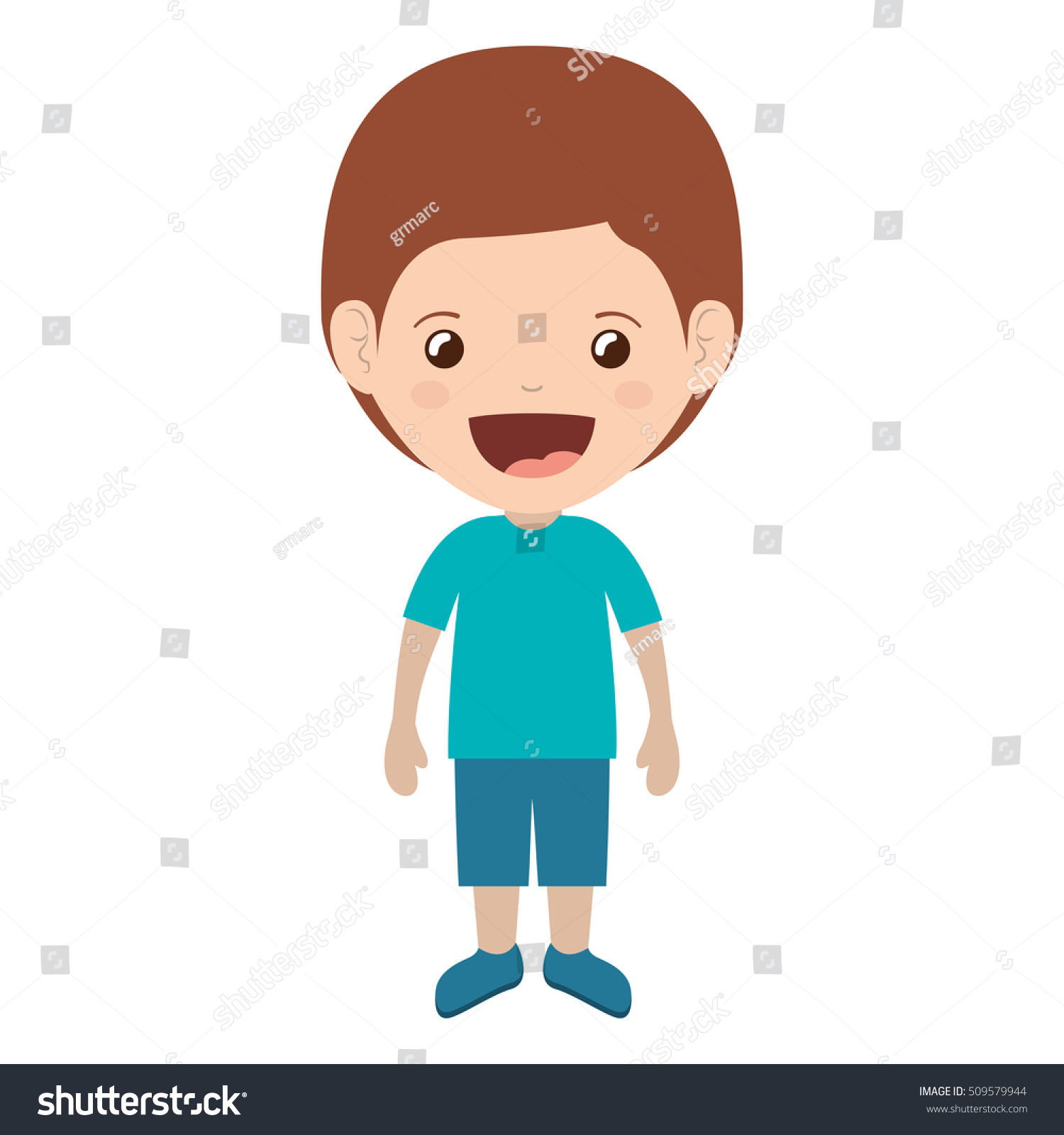 Boy Cartoon Design: Vector có sẵn (miễn phí bản quyền) 509579944 ...