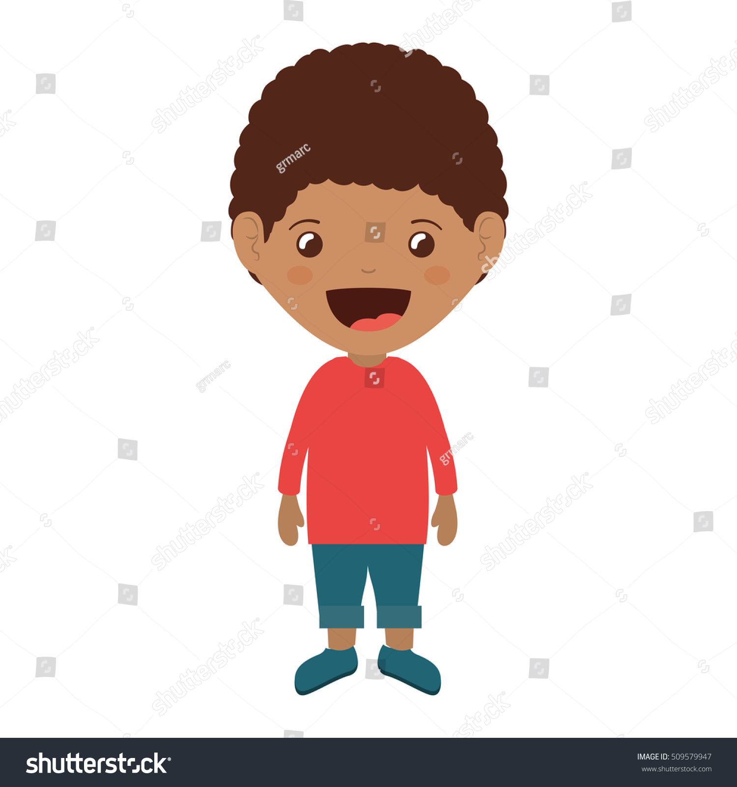 Boy Cartoon Design Stock Vector (Royalty Free) 509579947 | Shutterstock