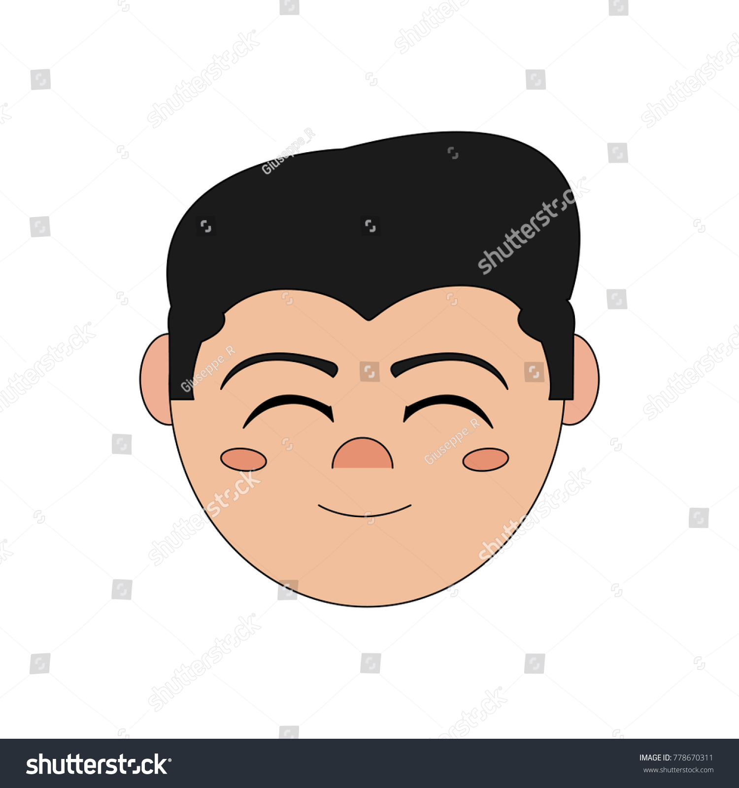 Boy Cartoon Design Stock Vector (Royalty Free) 778670311 | Shutterstock