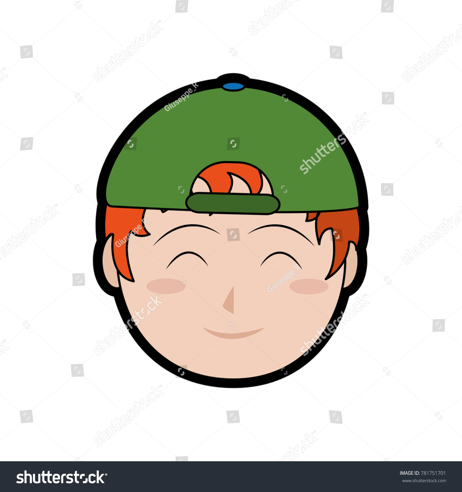 Boy Cartoon Design Stock Vector (Royalty Free) 781751701 | Shutterstock