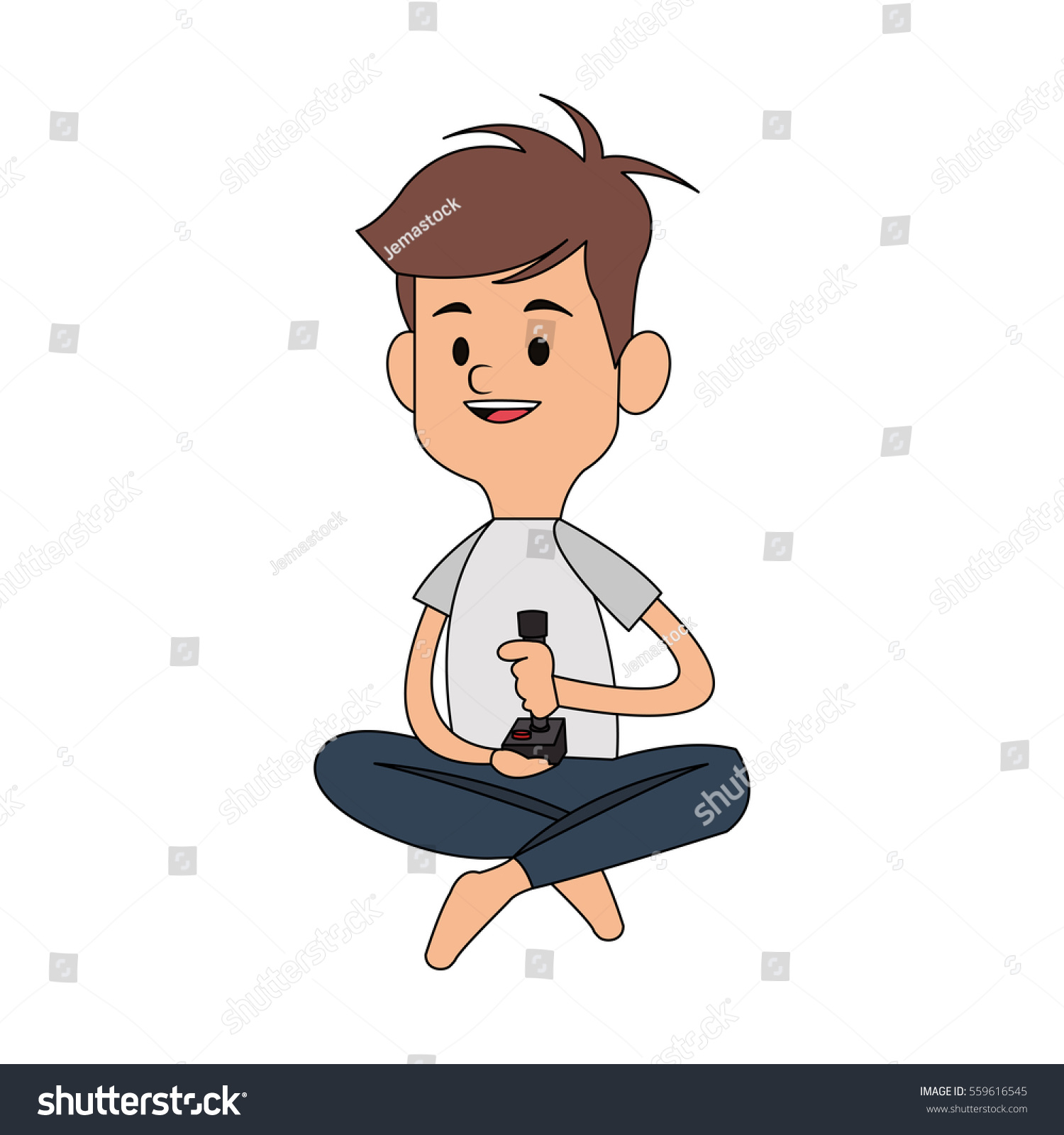 Boy Cartoon Icon Stock Vector (Royalty Free) 559616545 | Shutterstock