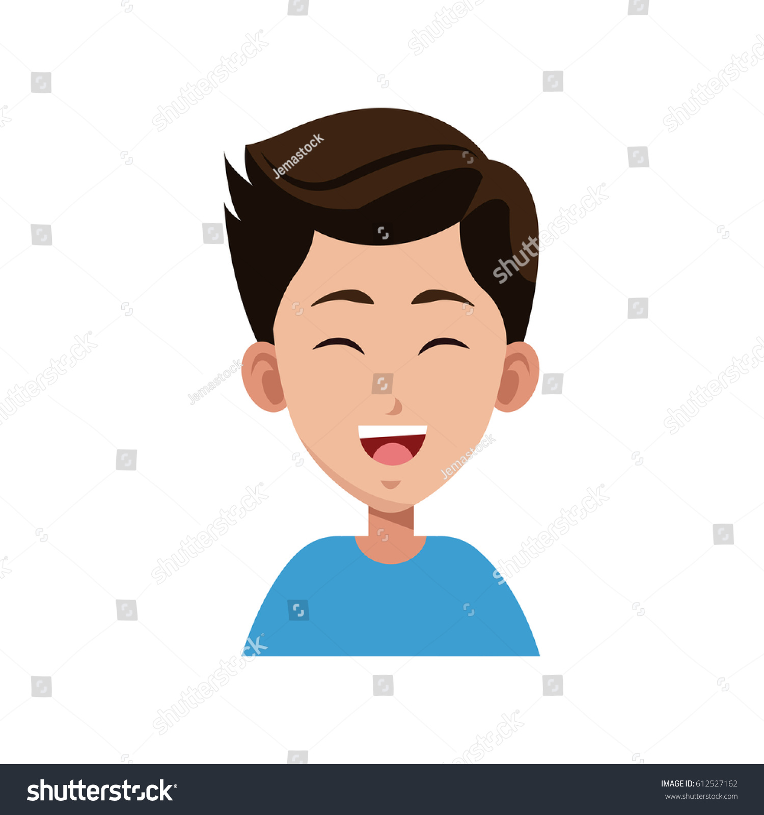 Boy Cartoon Icon Stock Vector (Royalty Free) 612527162 | Shutterstock